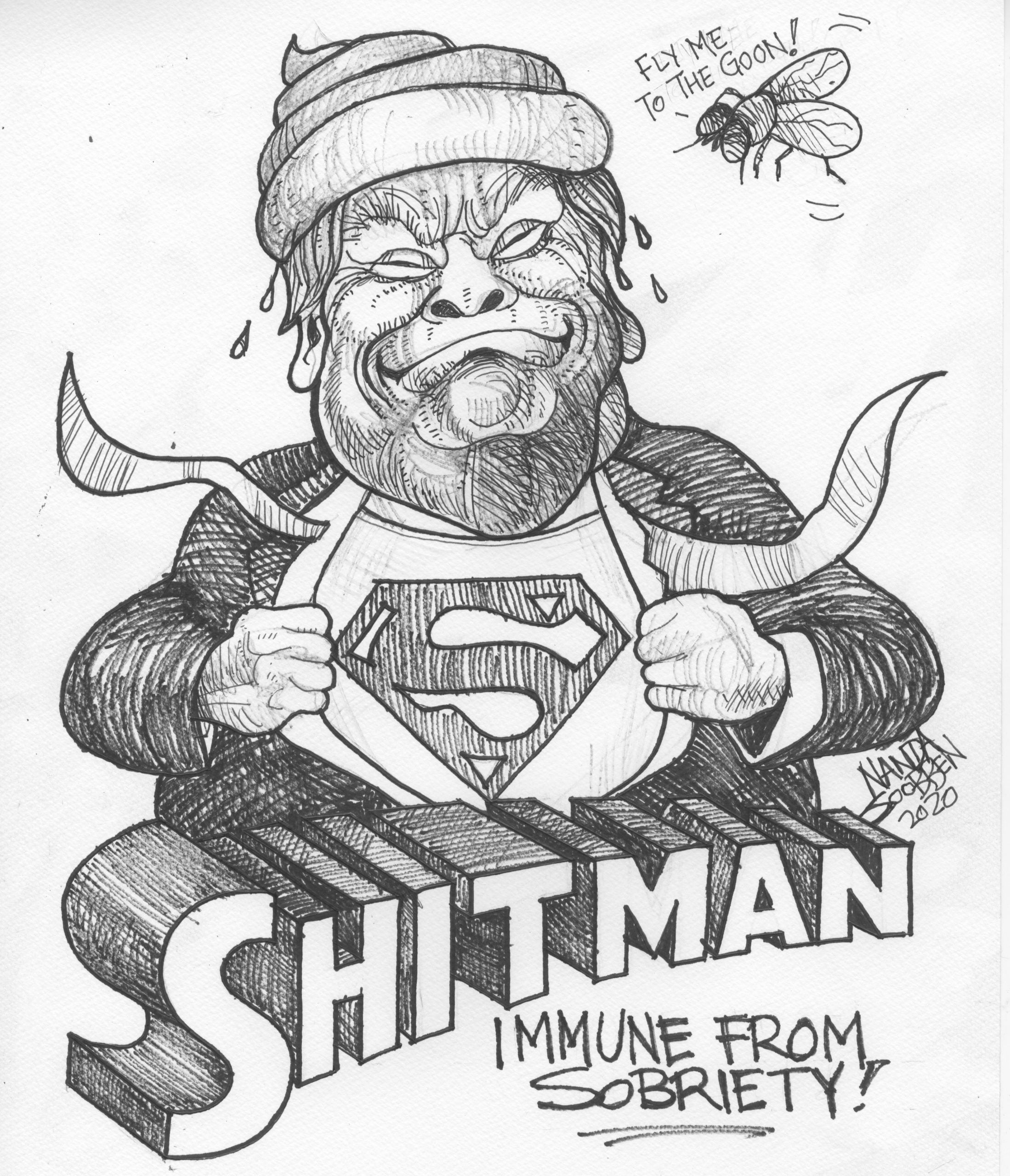 SHITMAN - Toons Mag