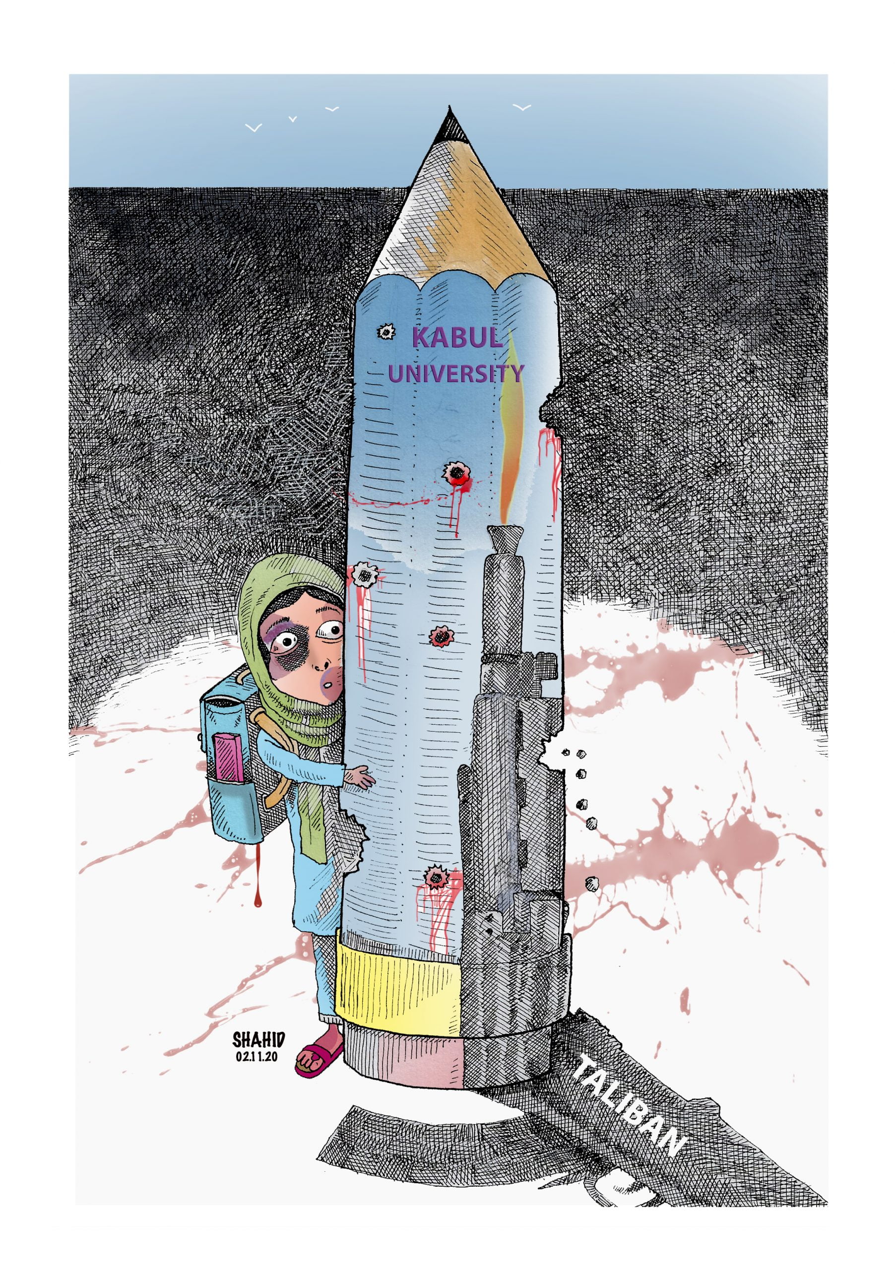 Kabul University Terror Attack - Toons Mag
