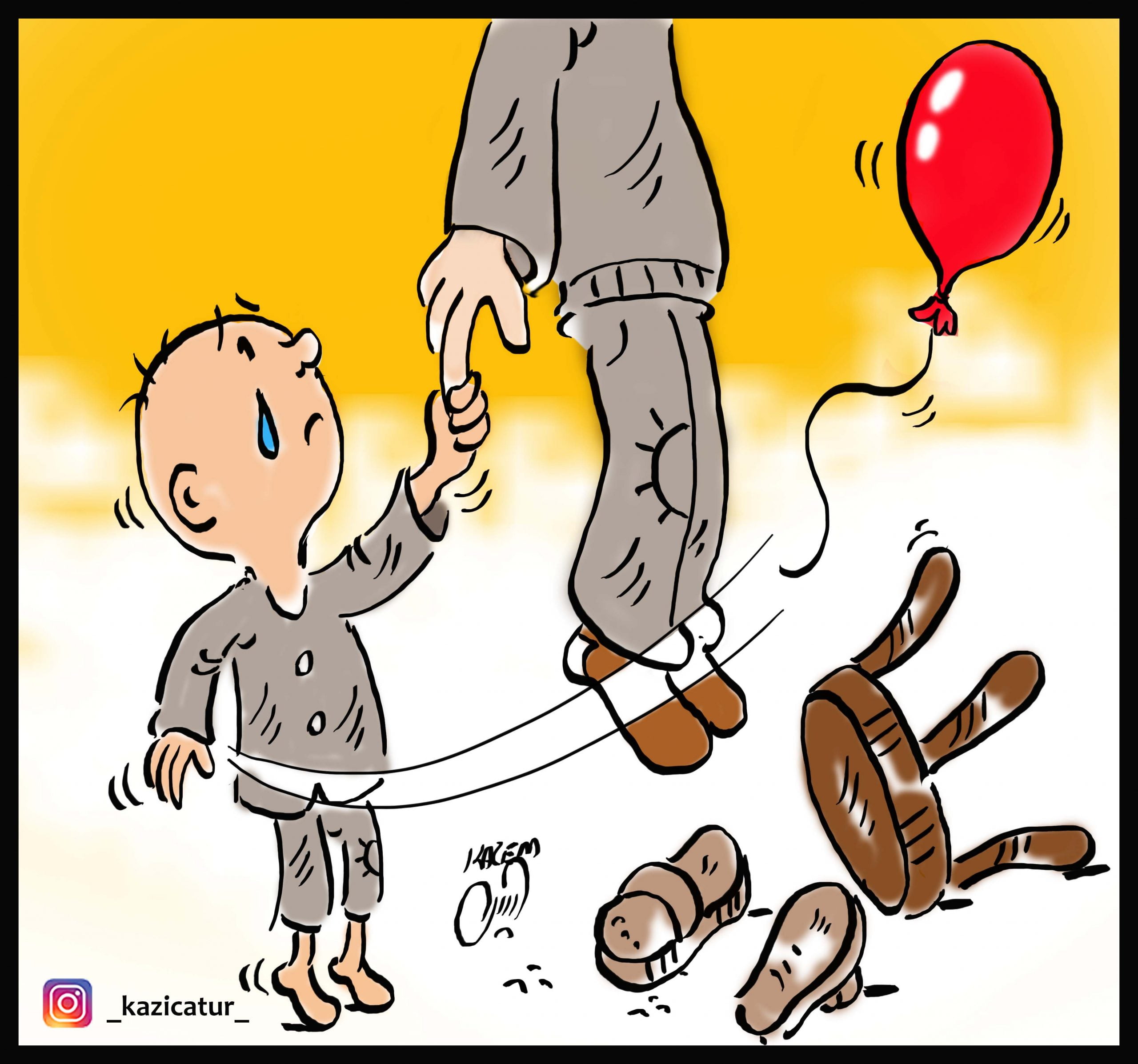 The Poor Child - Toons Mag
