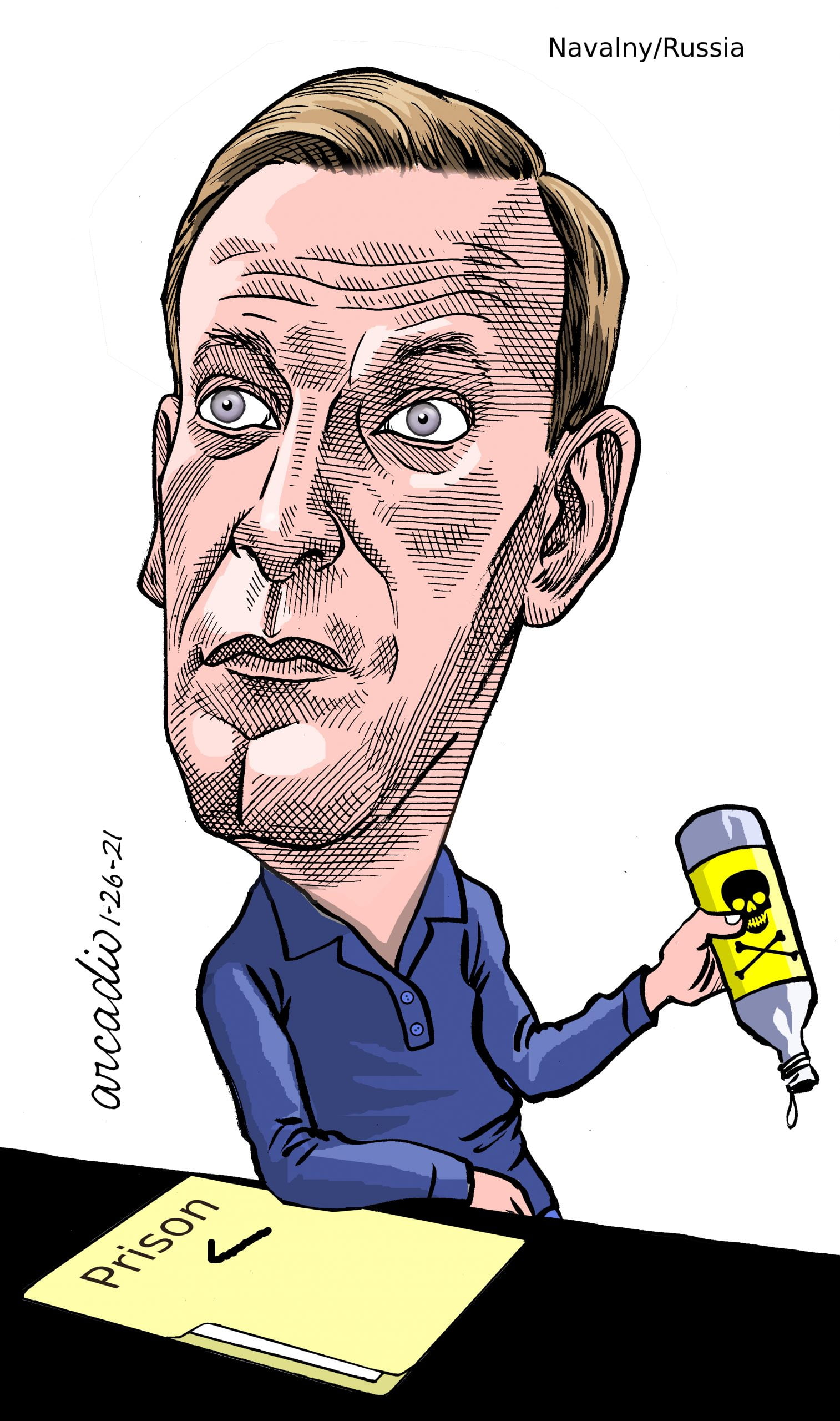 Alexei Navalny Of Russia - Toons Mag
