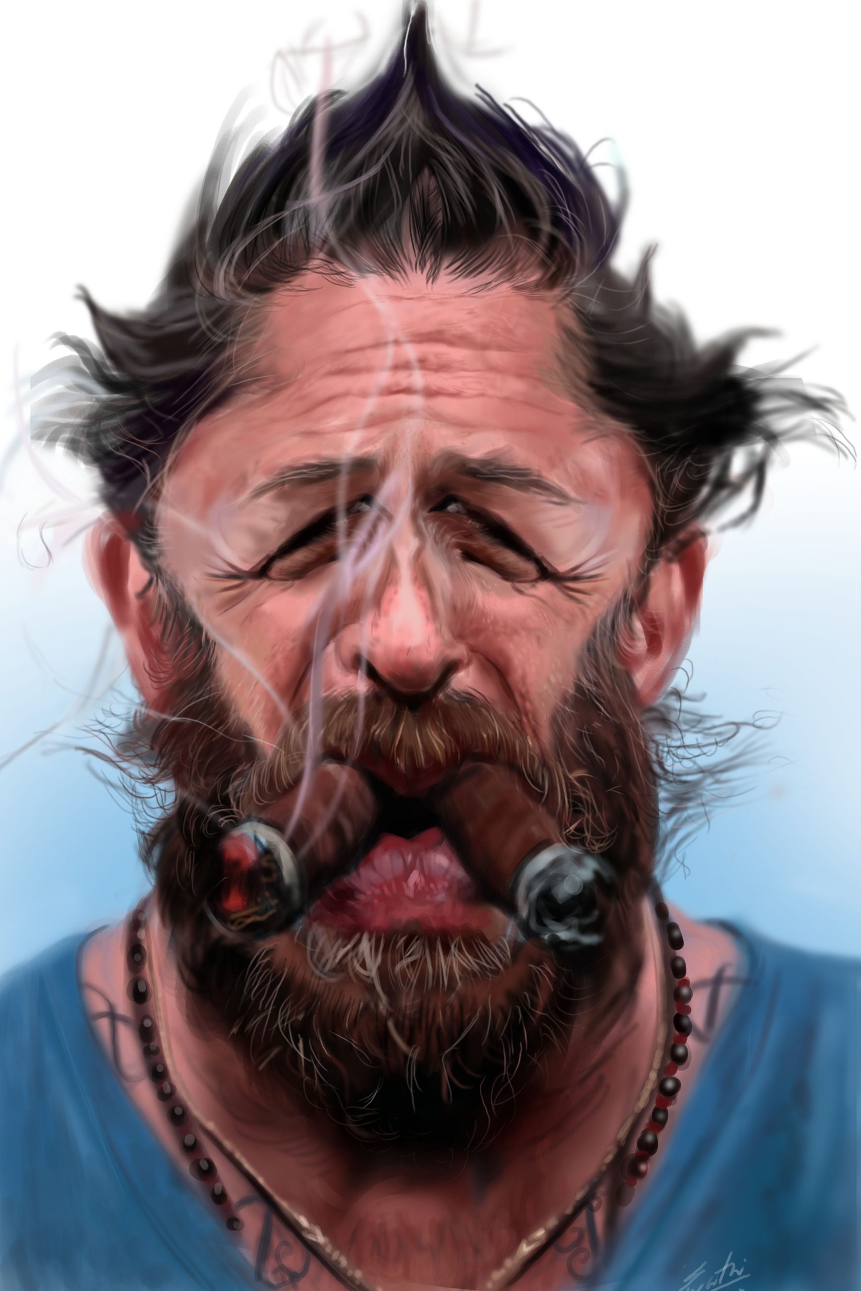 Tom Hardy Caricature - Toons Mag
