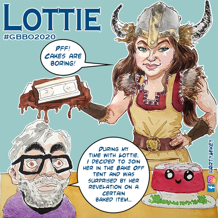 Lottie From The Great British Bake Off 2020 - Toons Mag