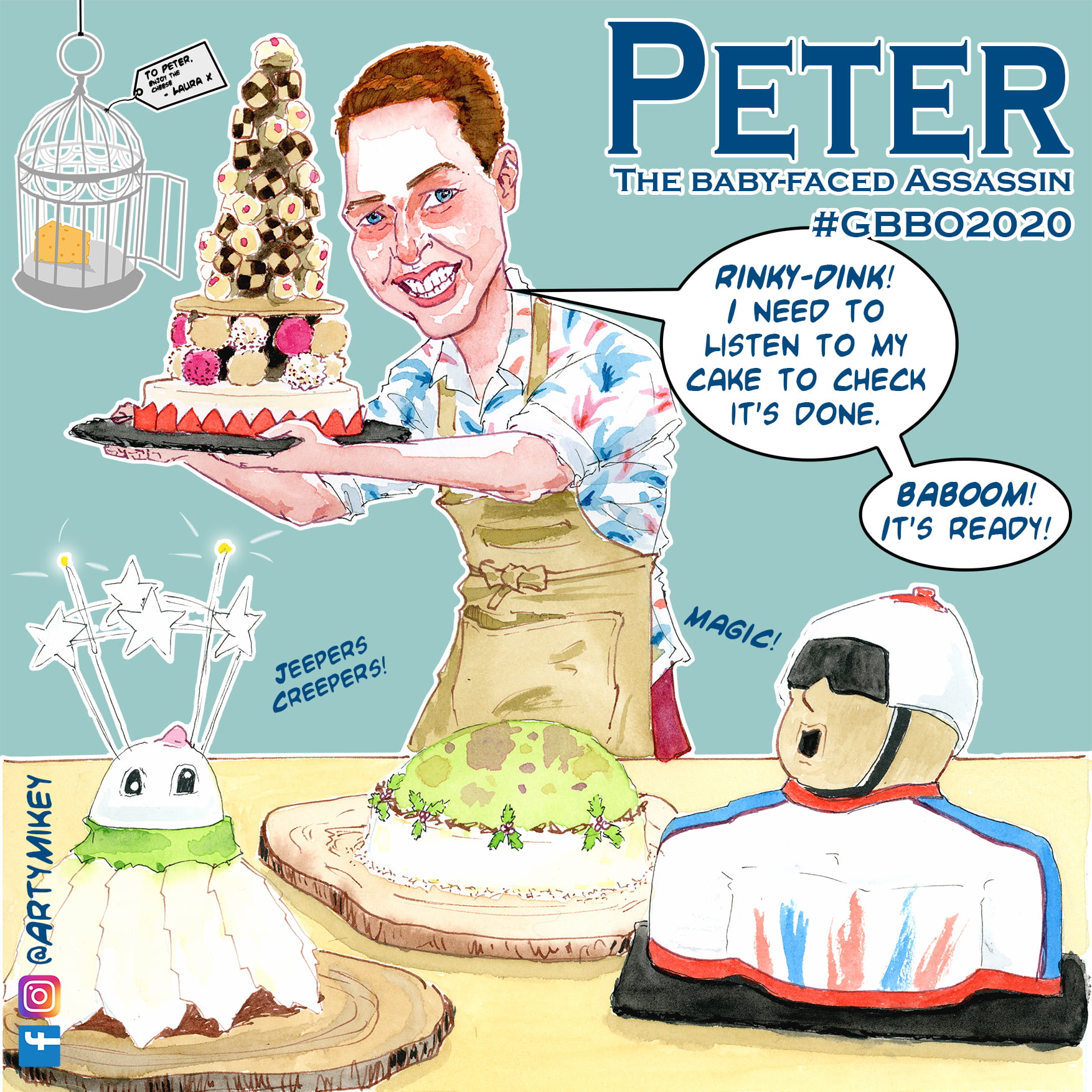 Peter From The Great British Bake Off 2020 - Toons Mag