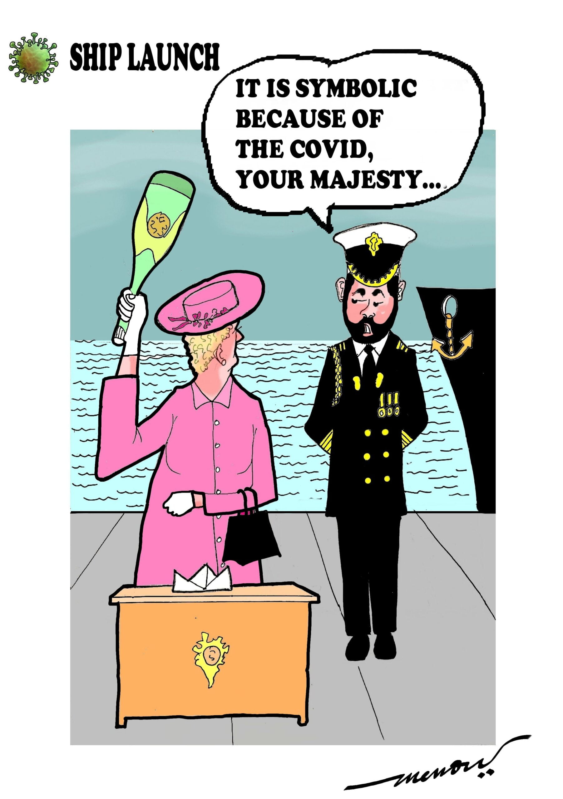 Ship Launching By Queen - Toons Mag