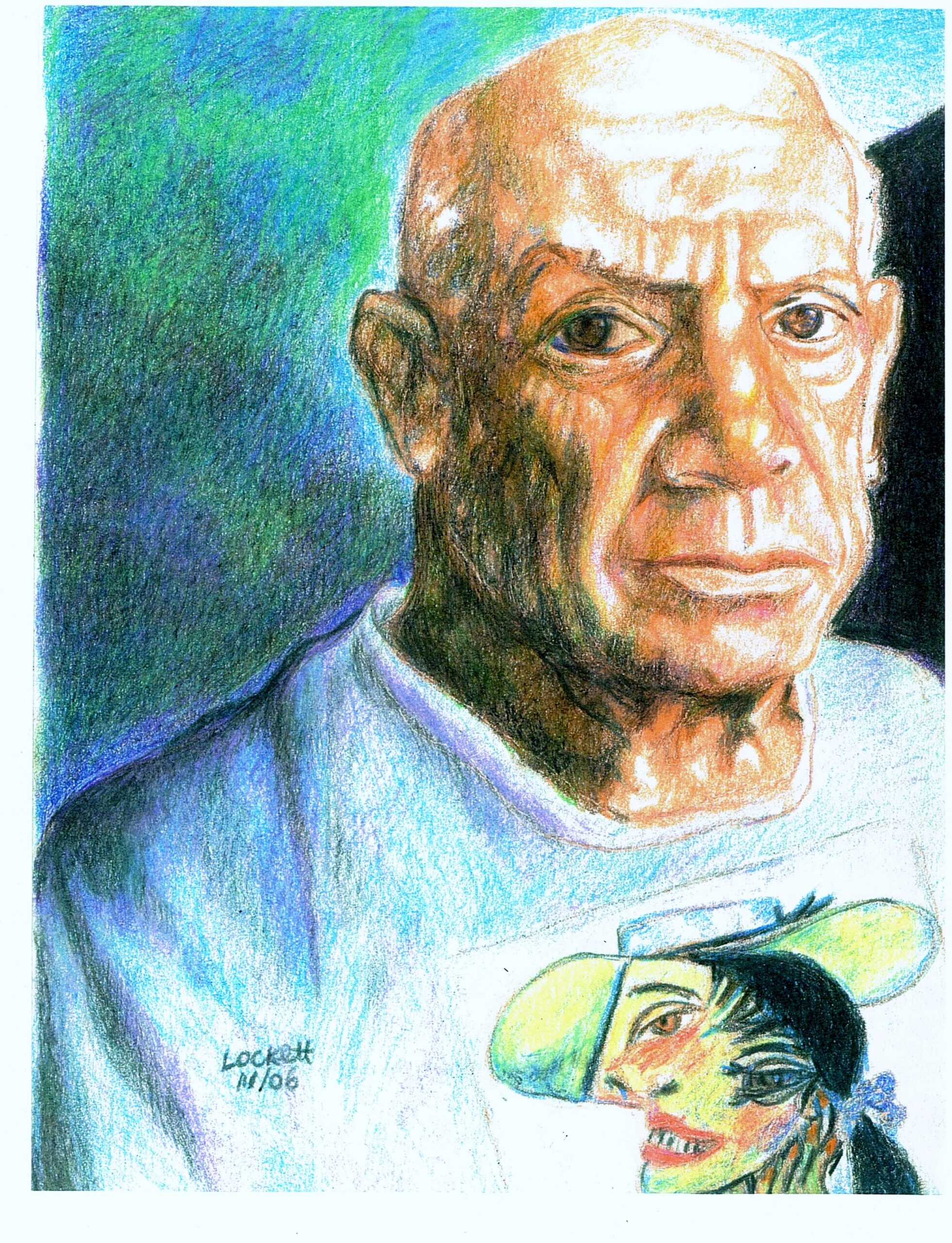 Pablo Picasso Caricature - Toons Mag