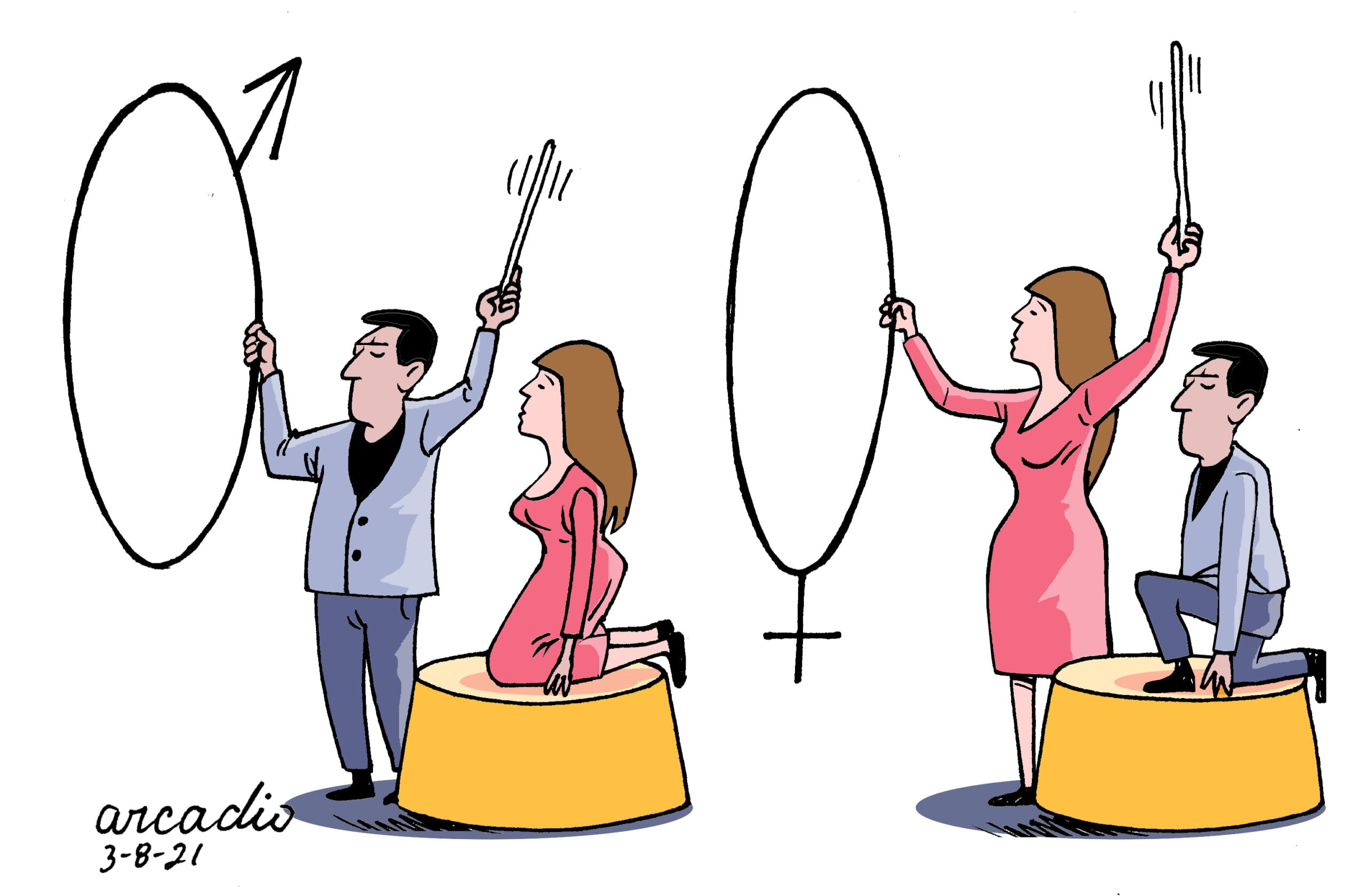 Gender Equality 2. - Toons Mag