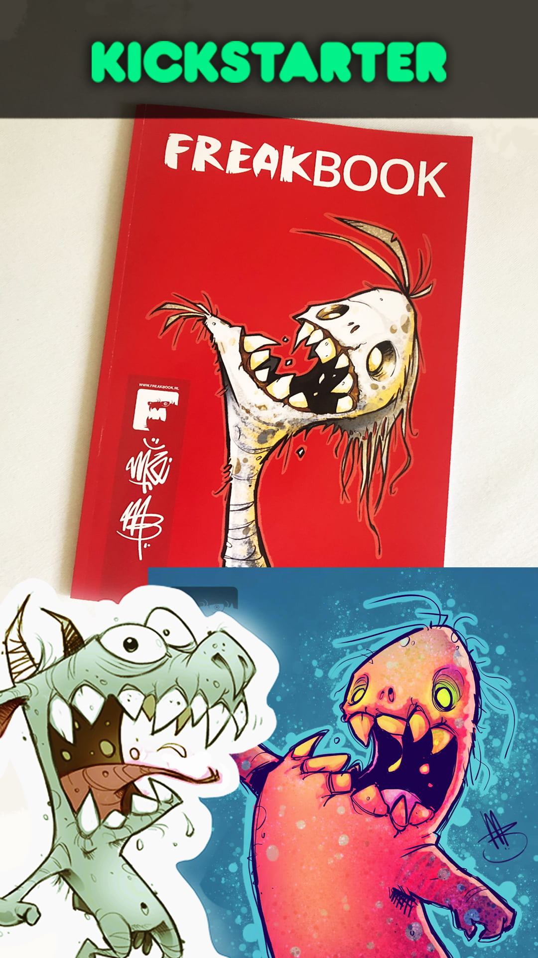 FREAKBOOK On Kickstarter!! - Toons Mag