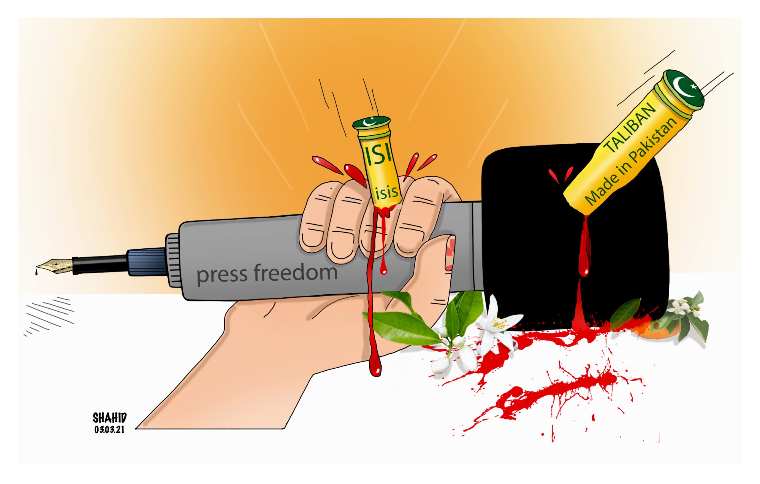 Press Freedom I Afghanistan! - Toons Mag