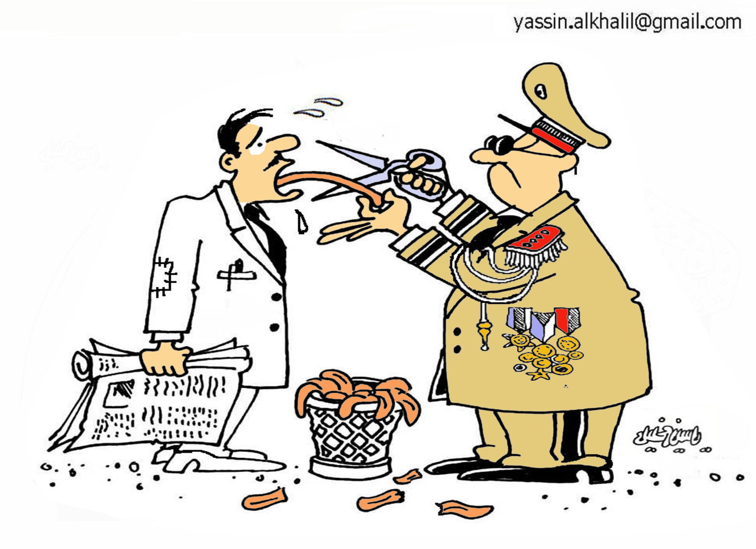 Dictatorship And Censorship - Toons Mag