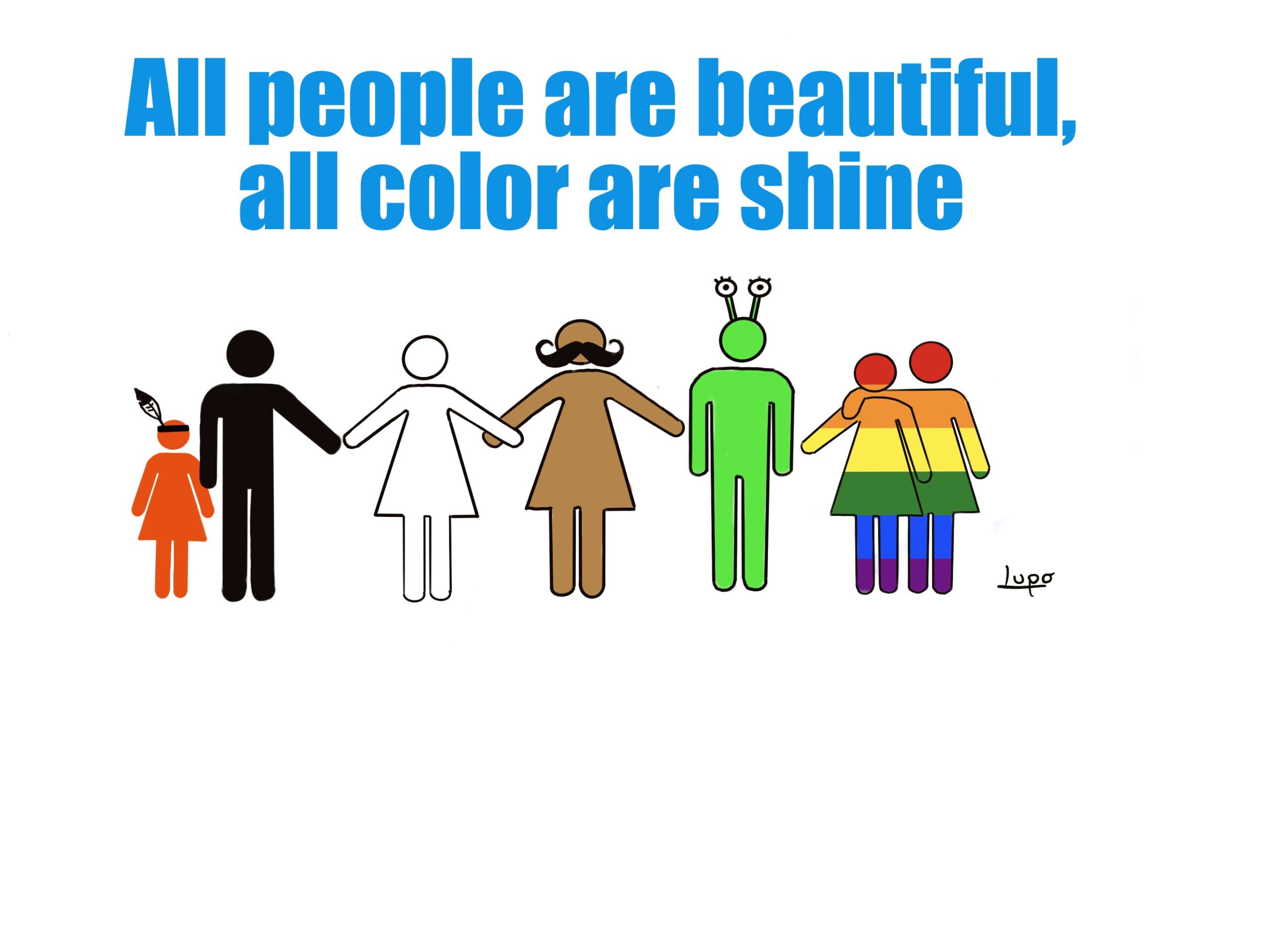 Against Racism - Toons Mag