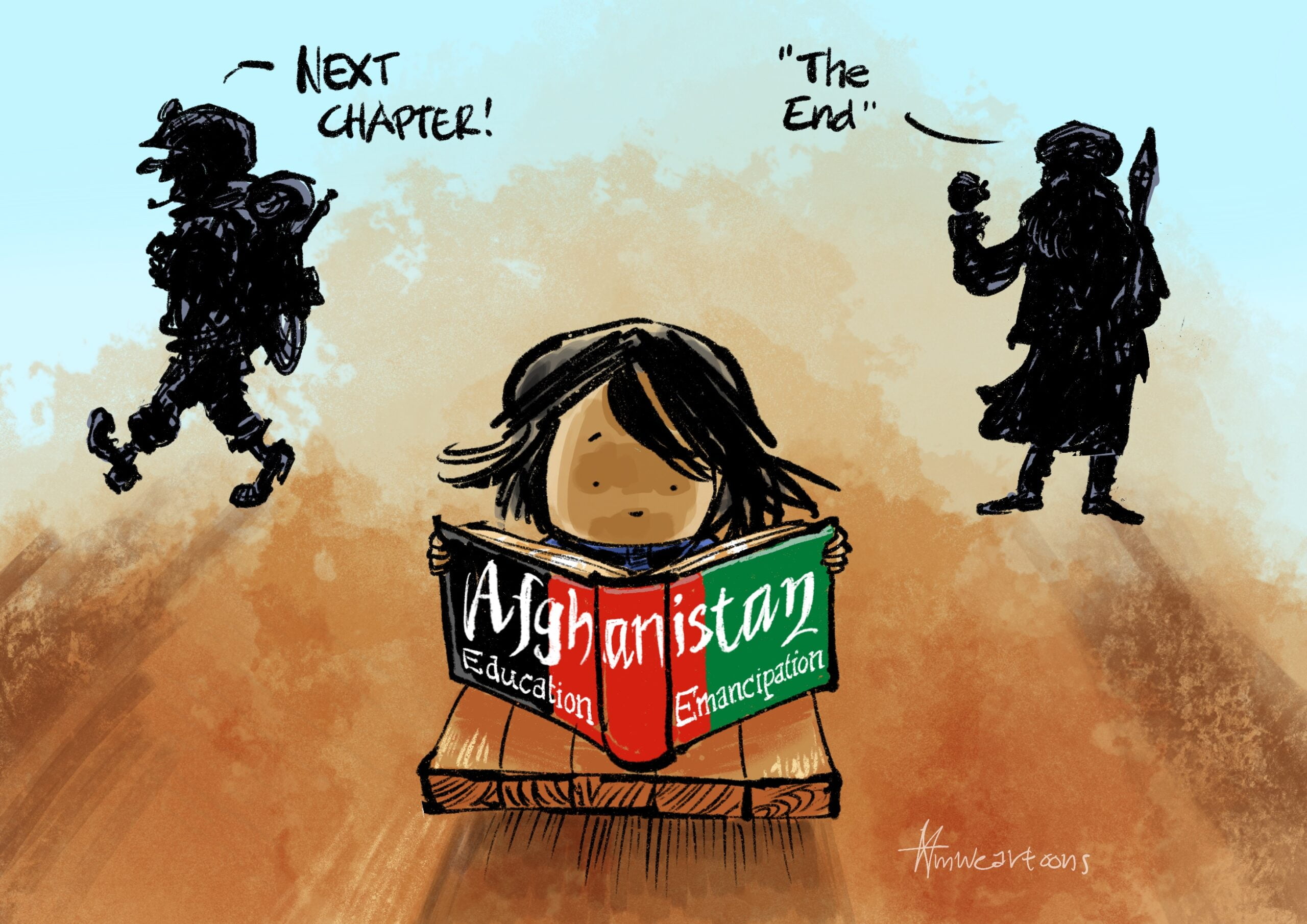 A New Chapter In Afghanistan - Toons Mag