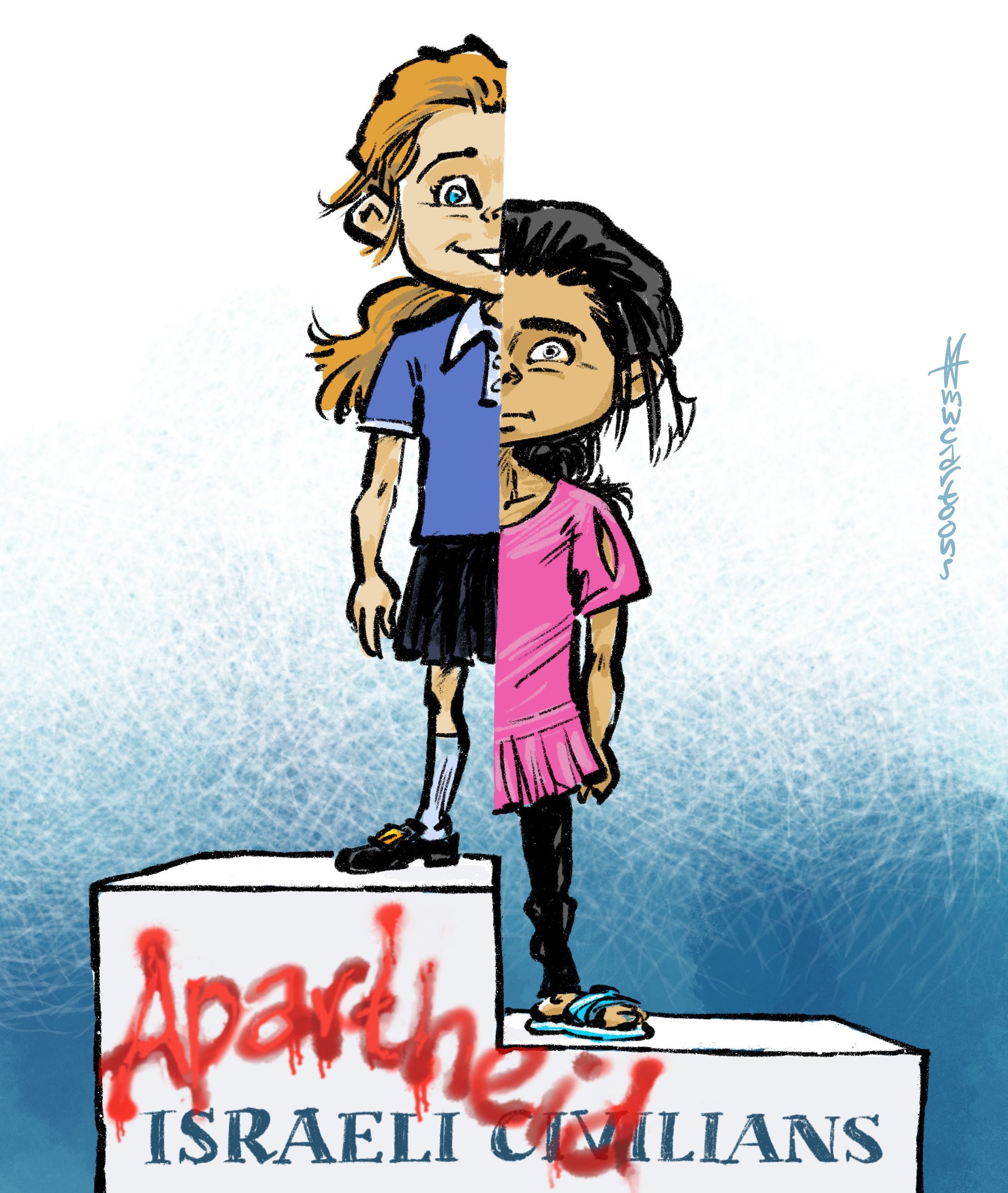 Apartheid In Israel - Toons Mag