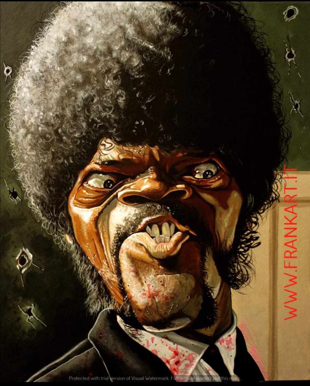 Samuel L. Jackson, By Frank - Toons Mag