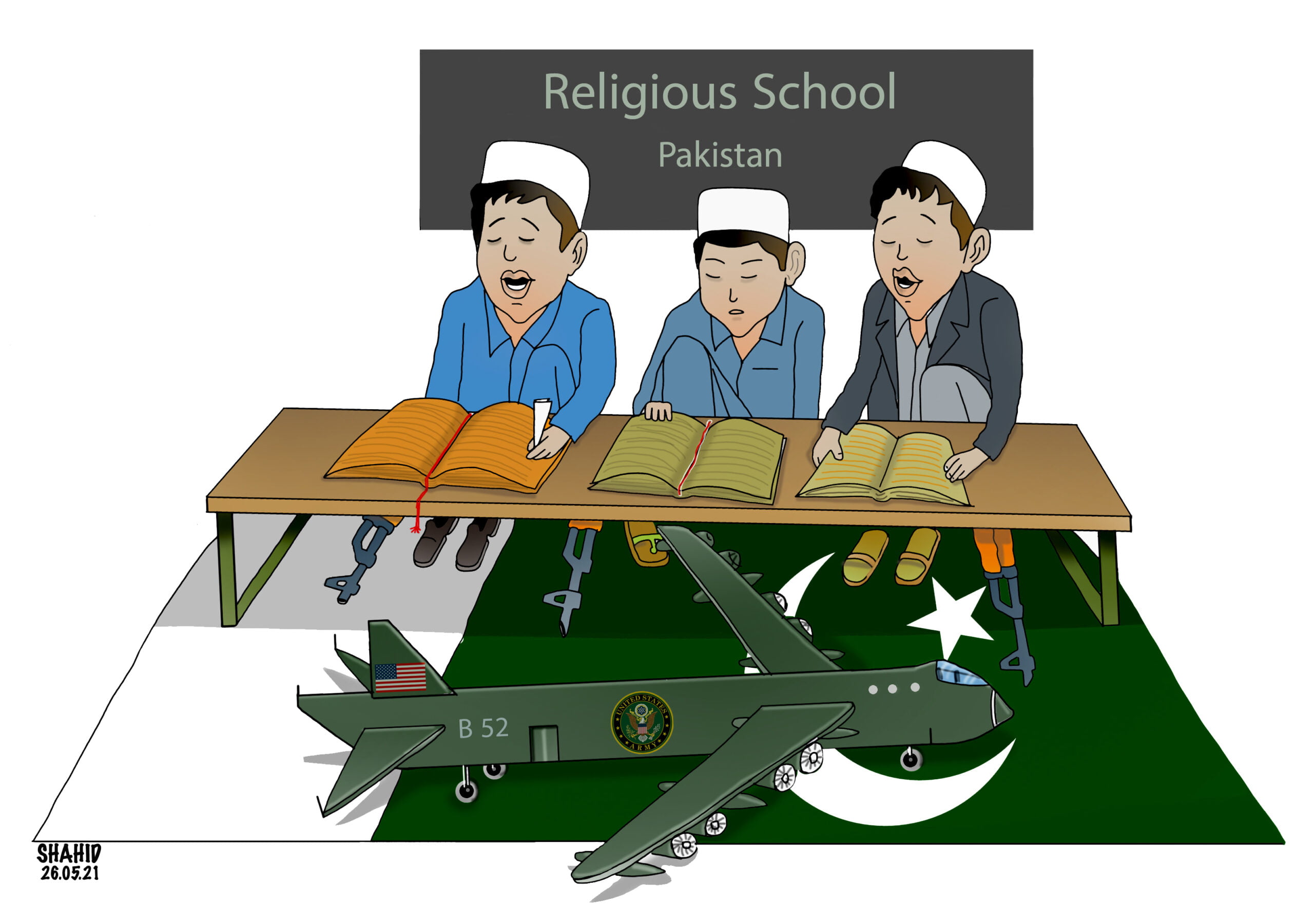 To Support Religious School, Established M. Base! - Toons Mag
