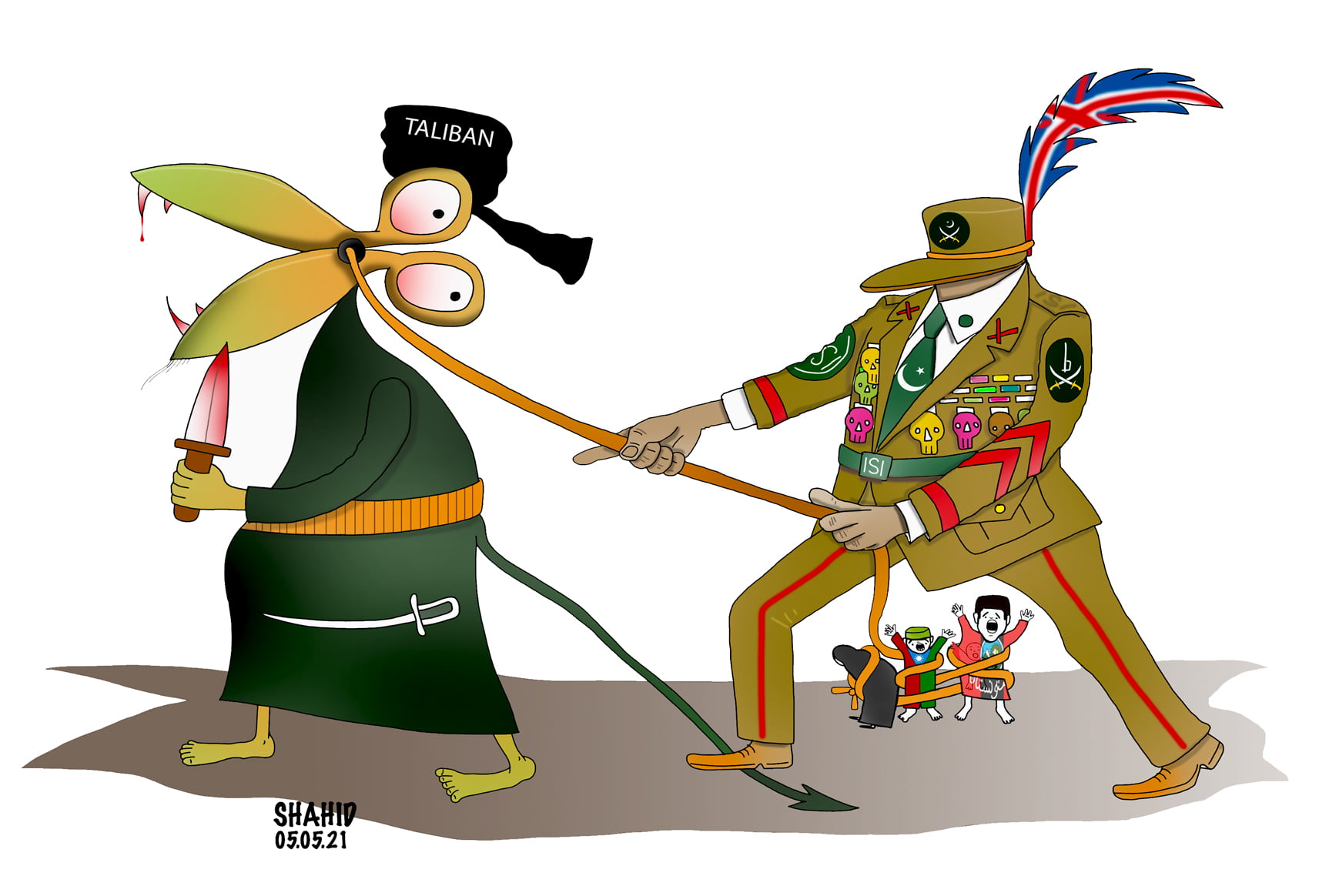 Taliban Under Pakistan Control ! - Toons Mag