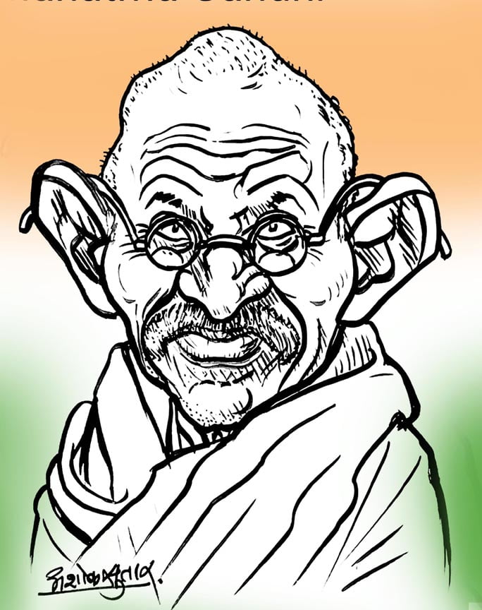 Mahatma Mohandas Karamachand Gandhi - Toons Mag