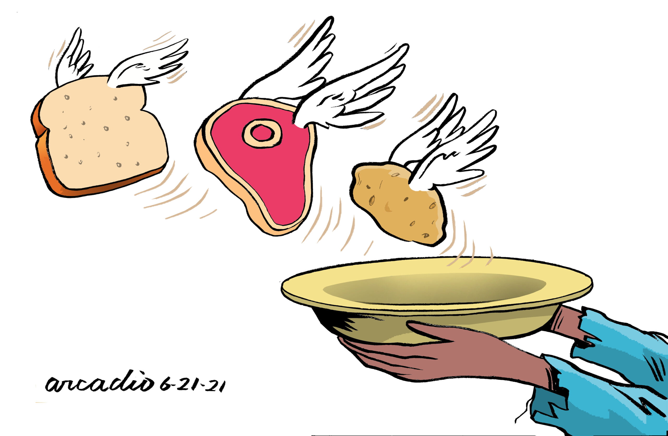 No Food. - Toons Mag