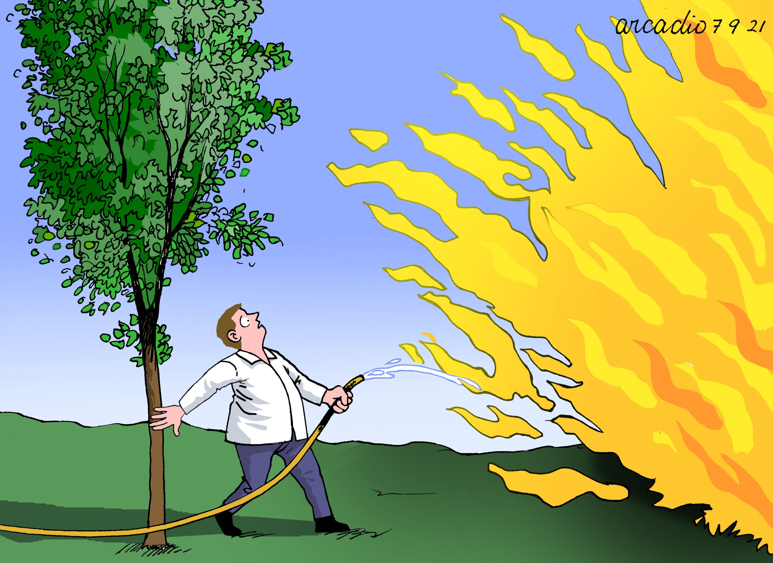 Protecting The Forest. - Toons Mag