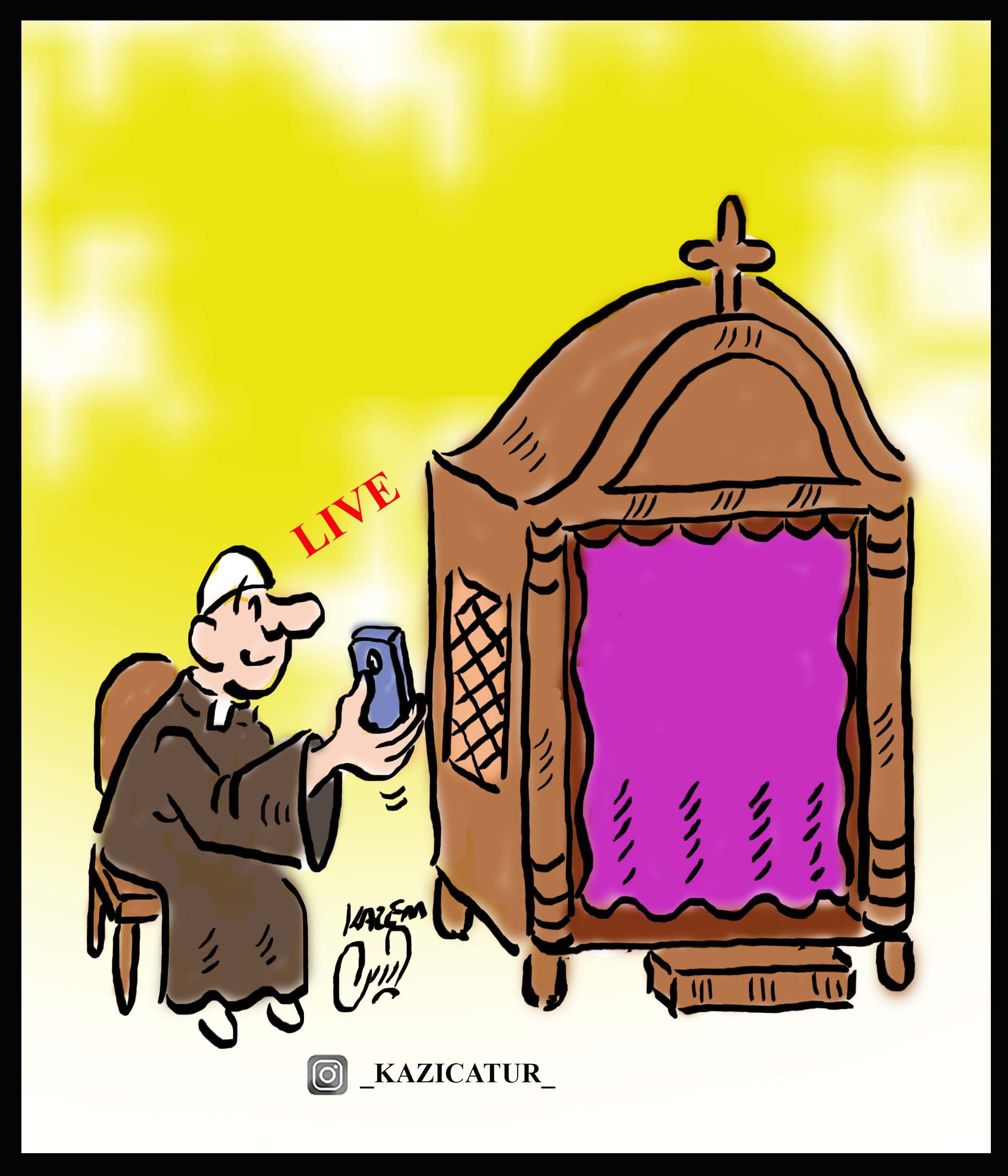Confessional Box - Toons Mag