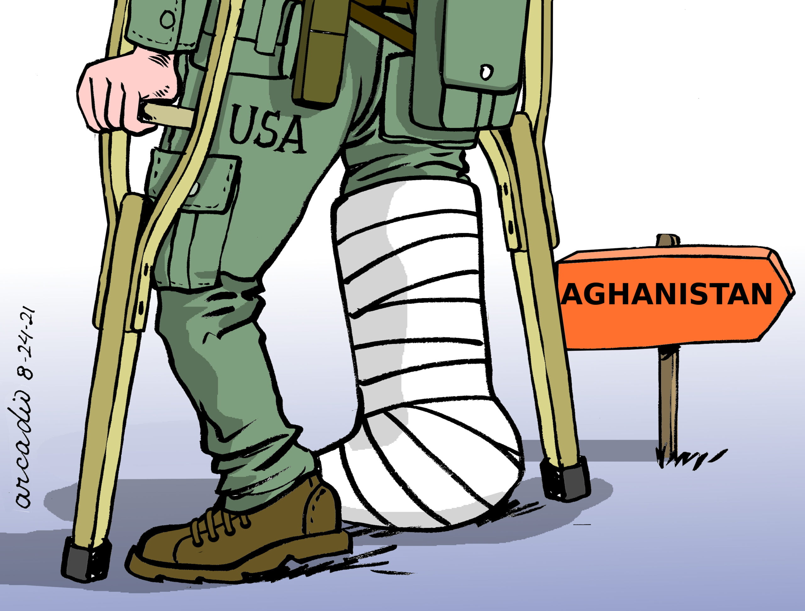 Failure In Afghanistan. - Toons Mag
