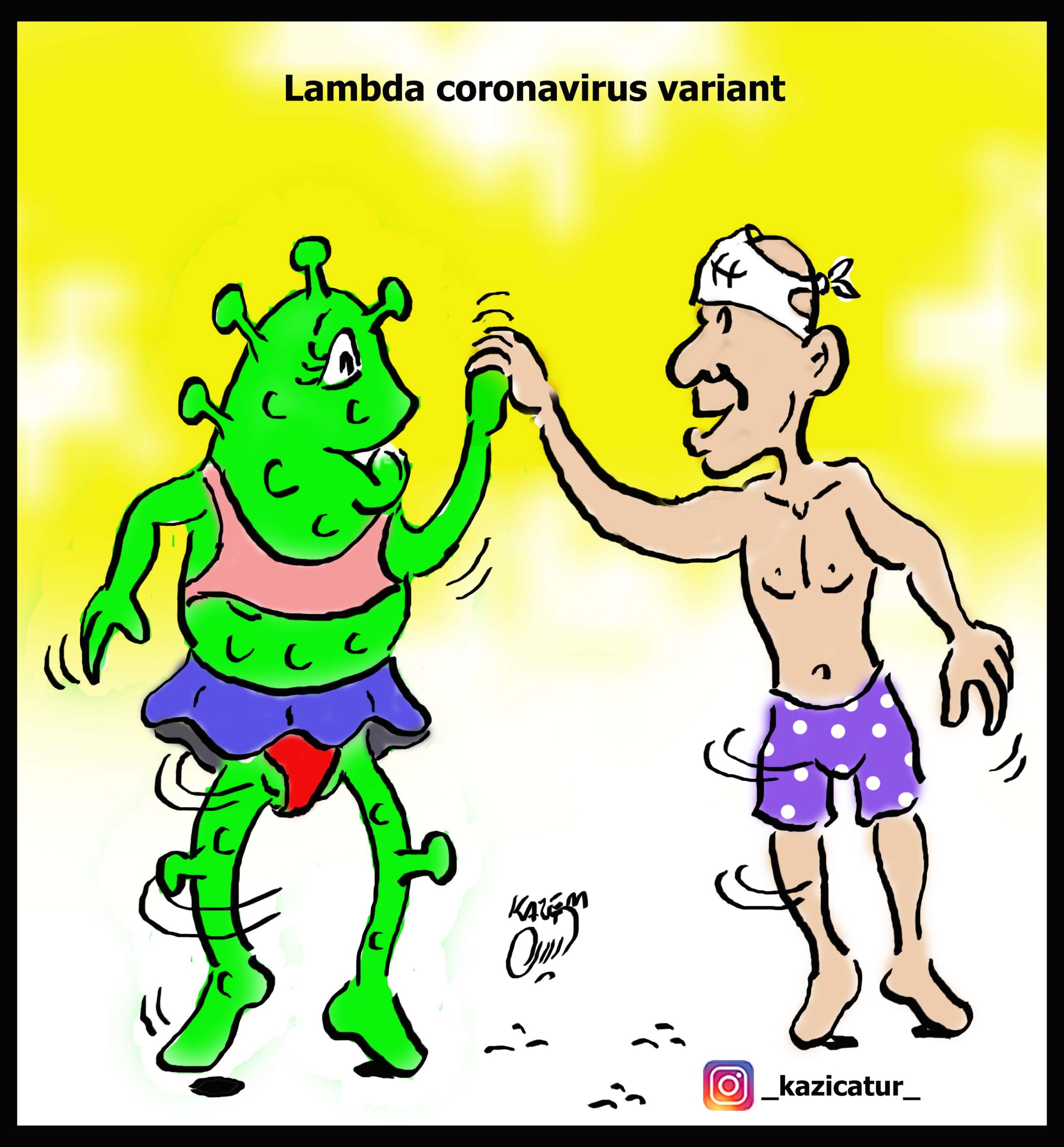 Lambda Coronavirus Variant - Toons Mag