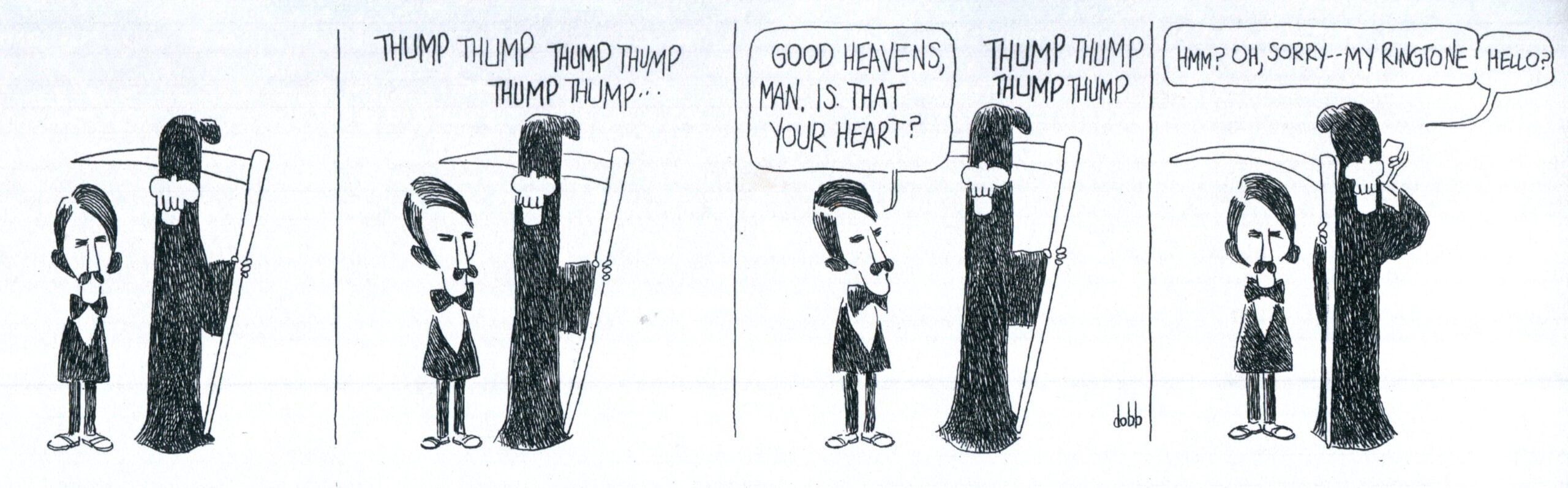 Death & Edgar - Toons Mag
