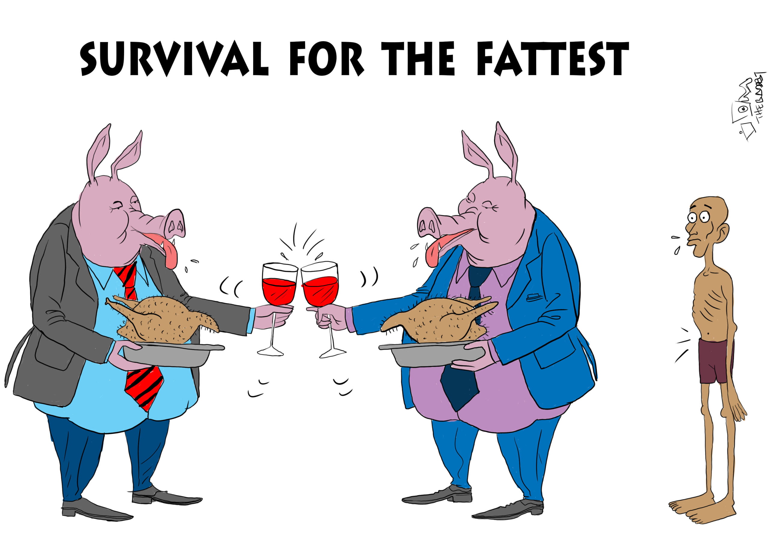 Survival For The Fattest - Toons Mag
