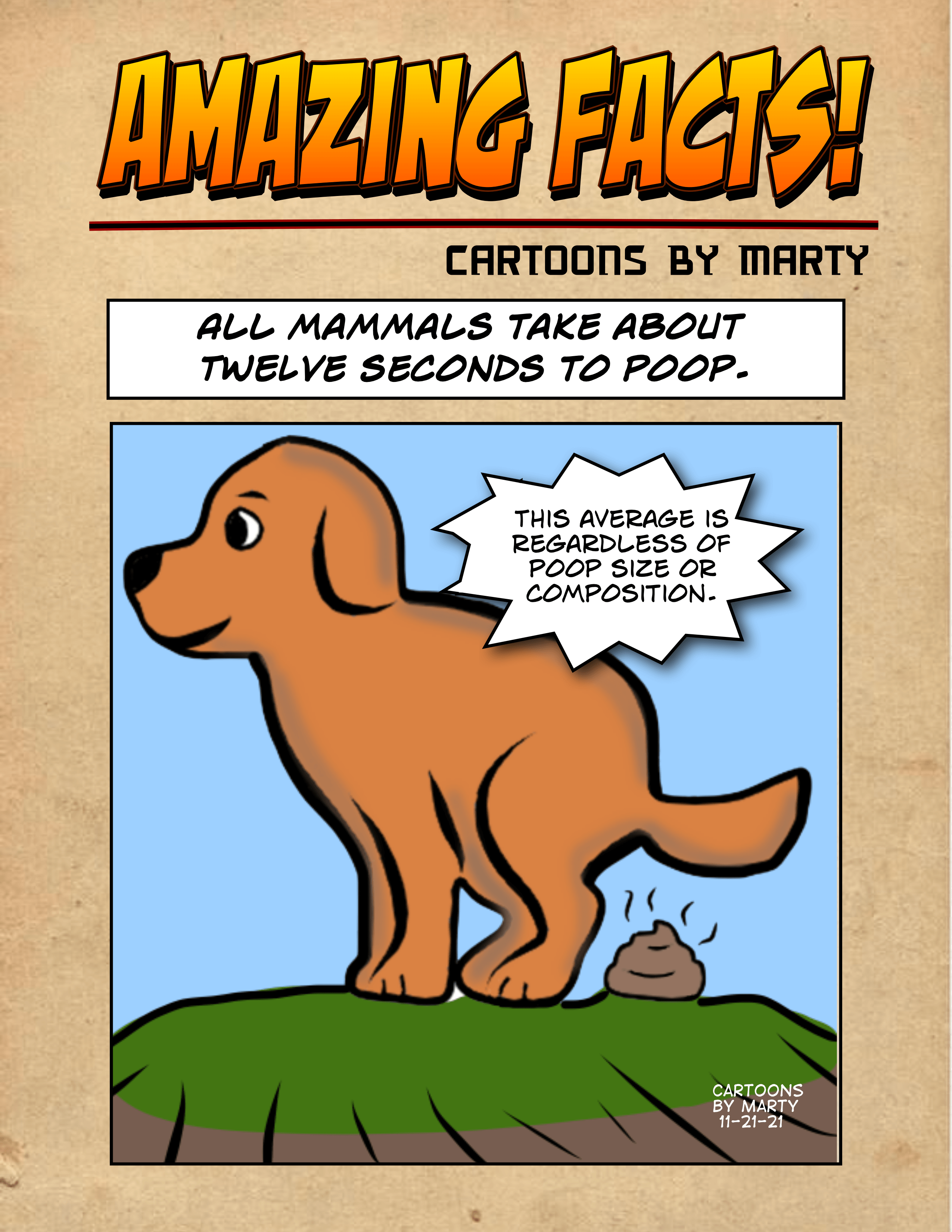 Amazing Facts! - Poop - Toons Mag