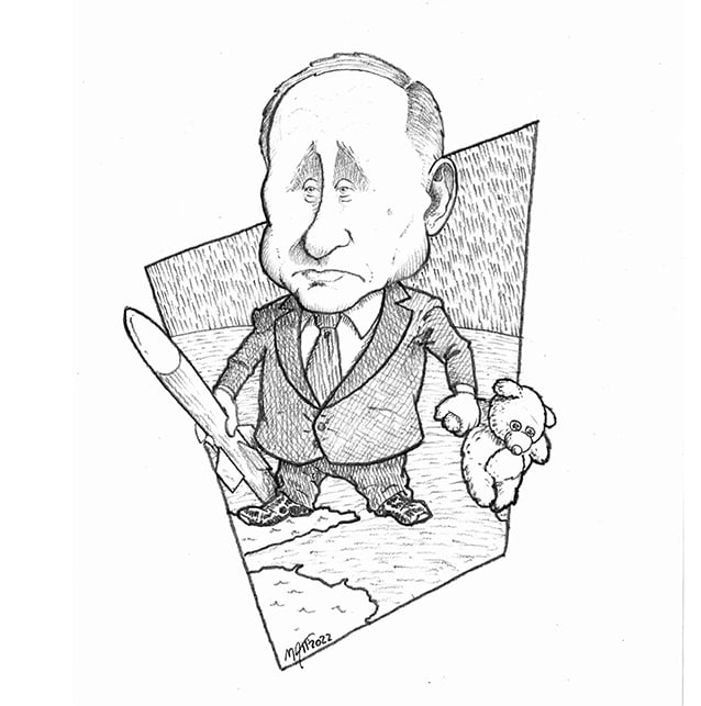 Vladimir Putin - Toons Mag