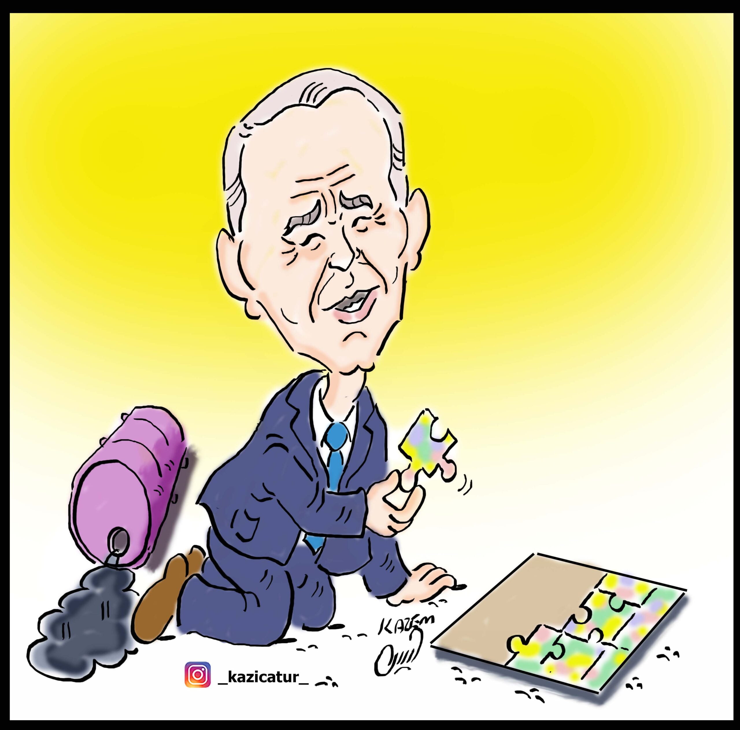 Puzzle For Biden - Toons Mag