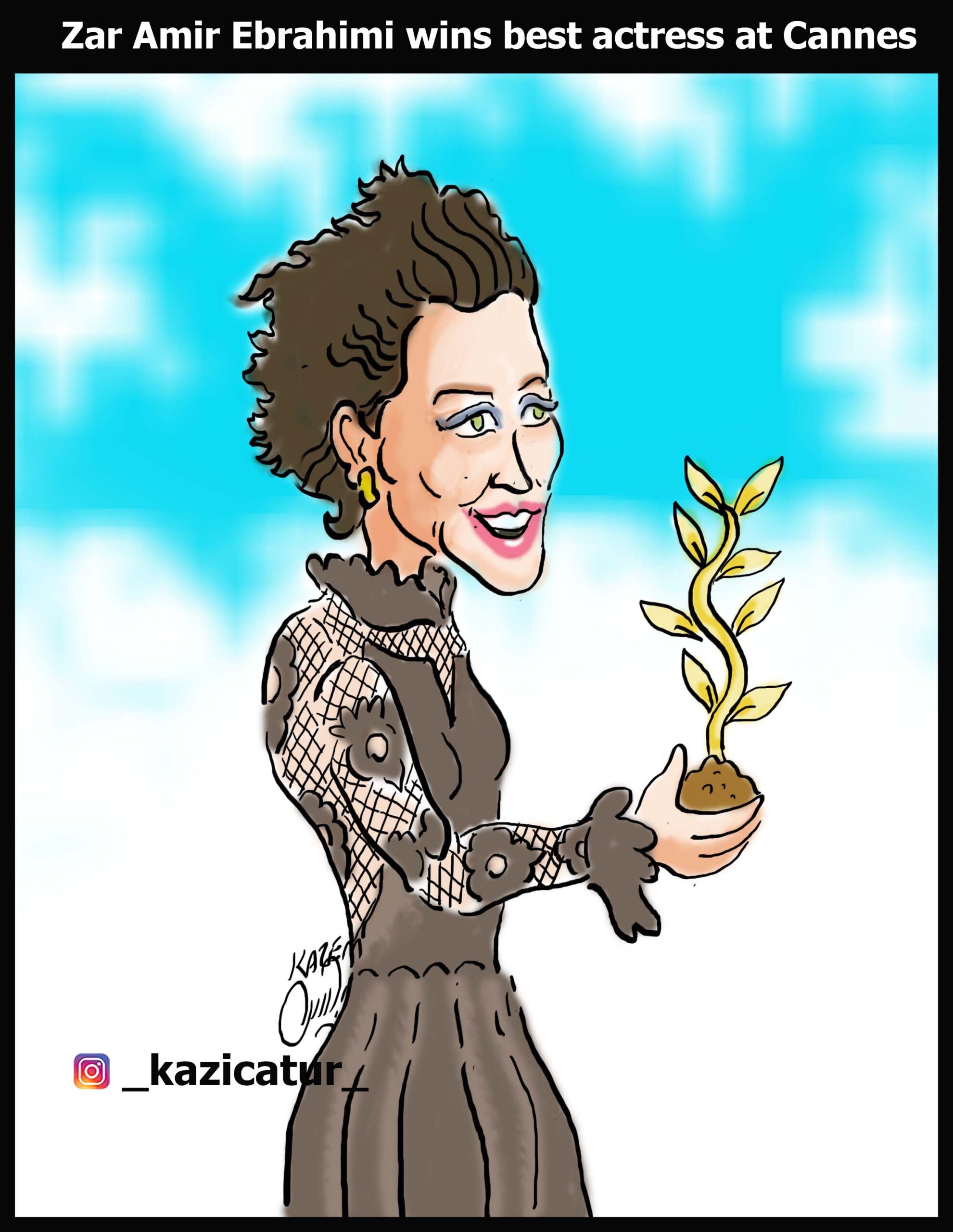 Zar Amir Ebrahimi - Toons Mag