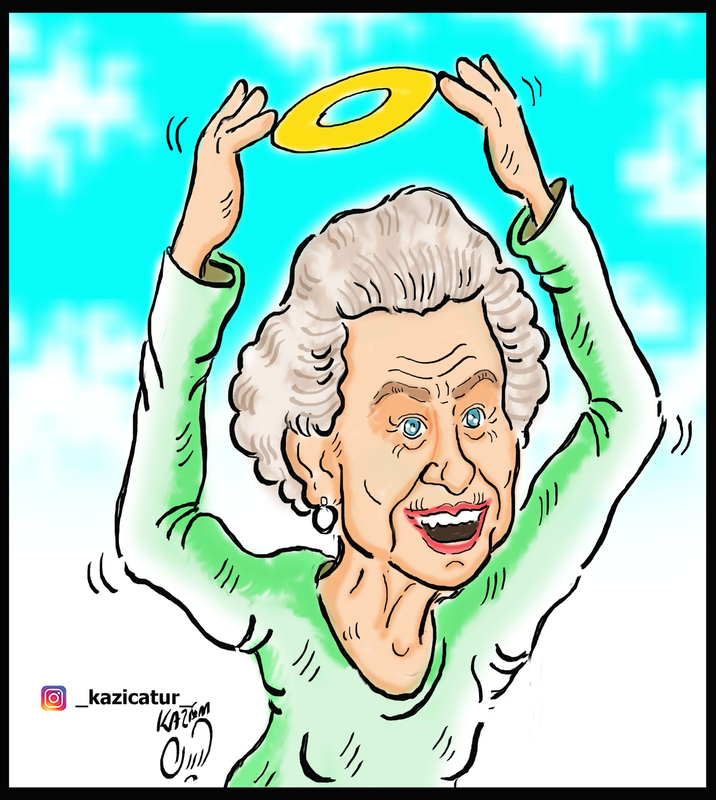Queen Elizabeth II - Toons Mag