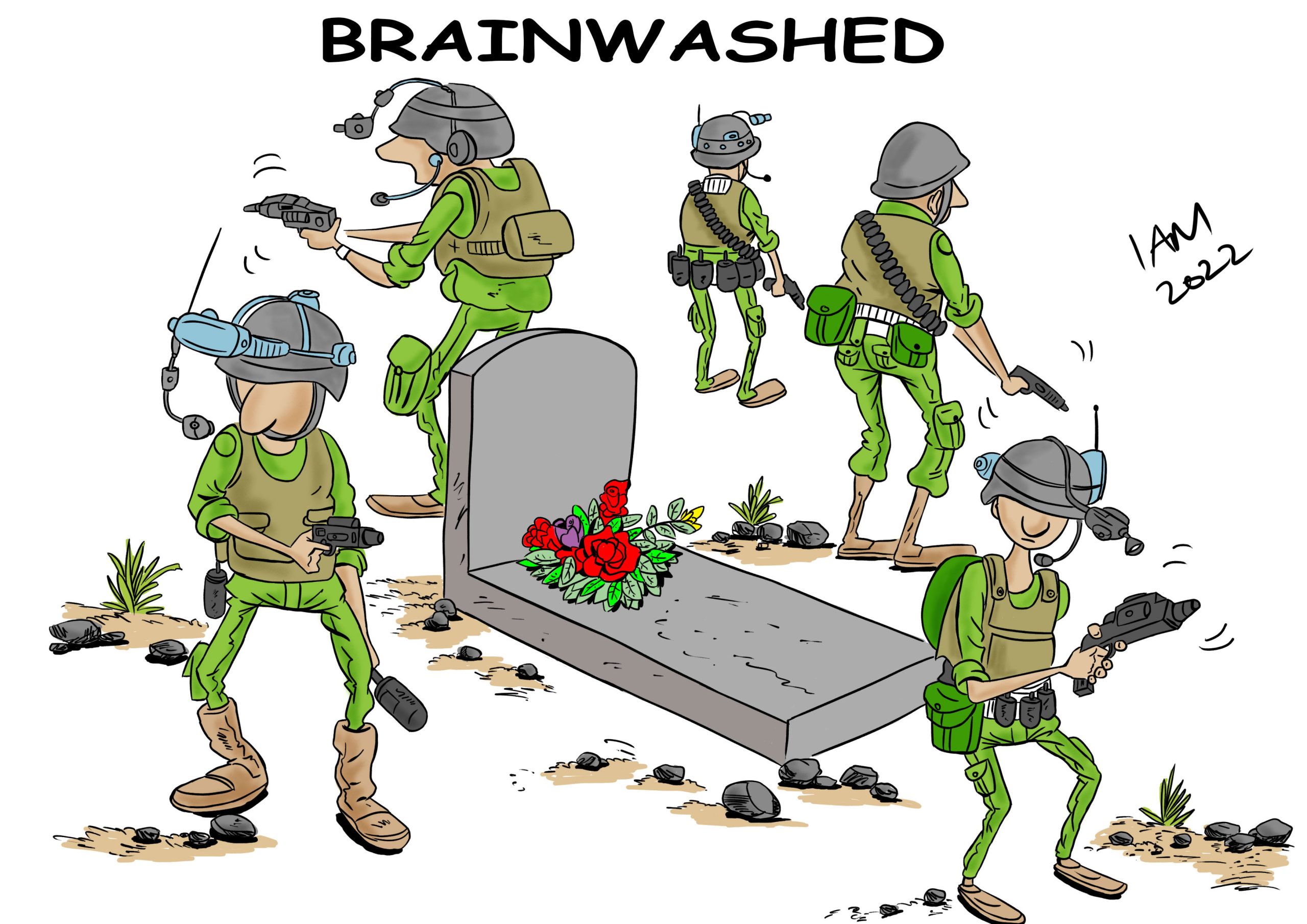 BRAINWASH CARTOON - Toons Mag