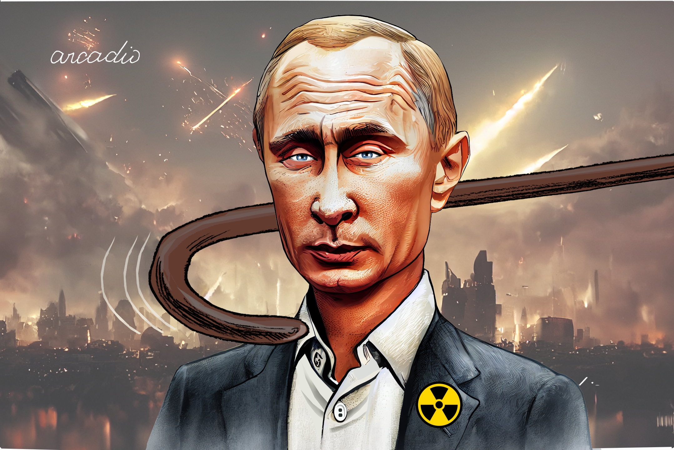 No More Putin - Toons Mag