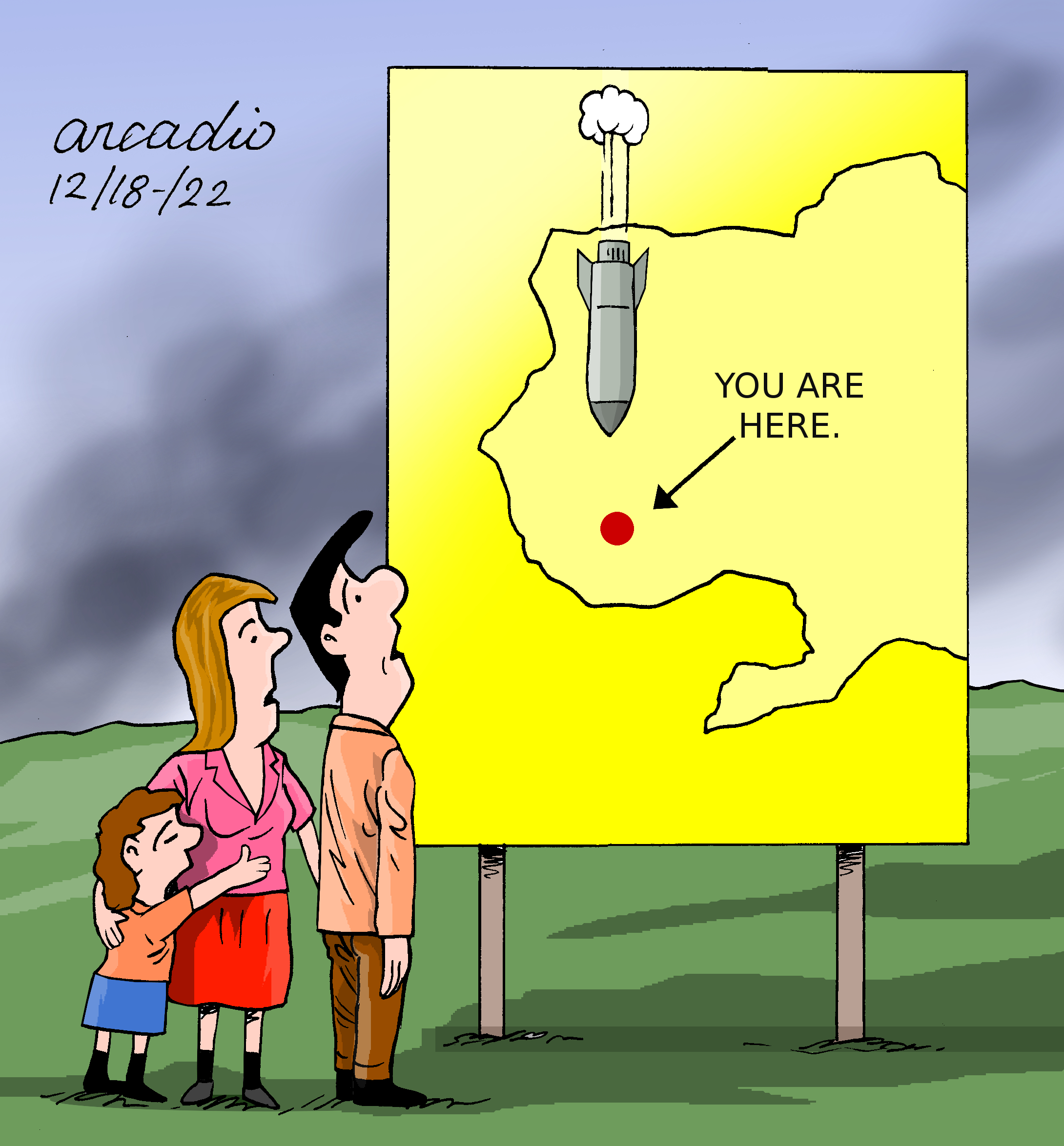 You Are Here. - Toons Mag