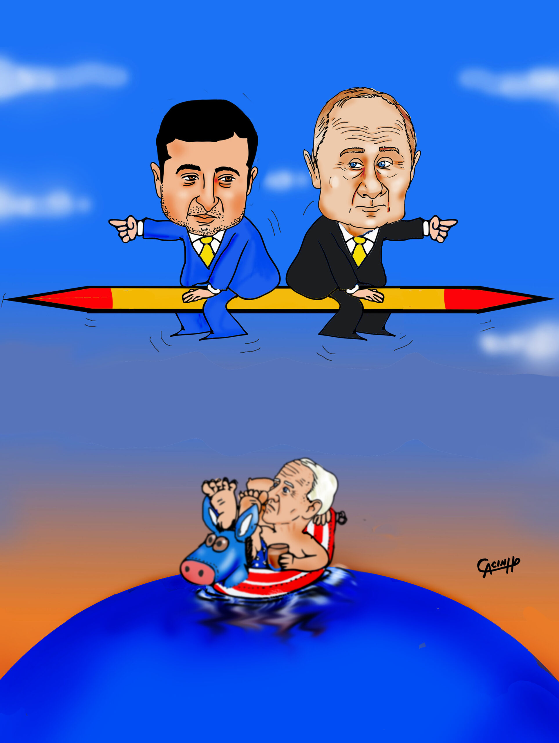 Who Creates The War? - Toons Mag