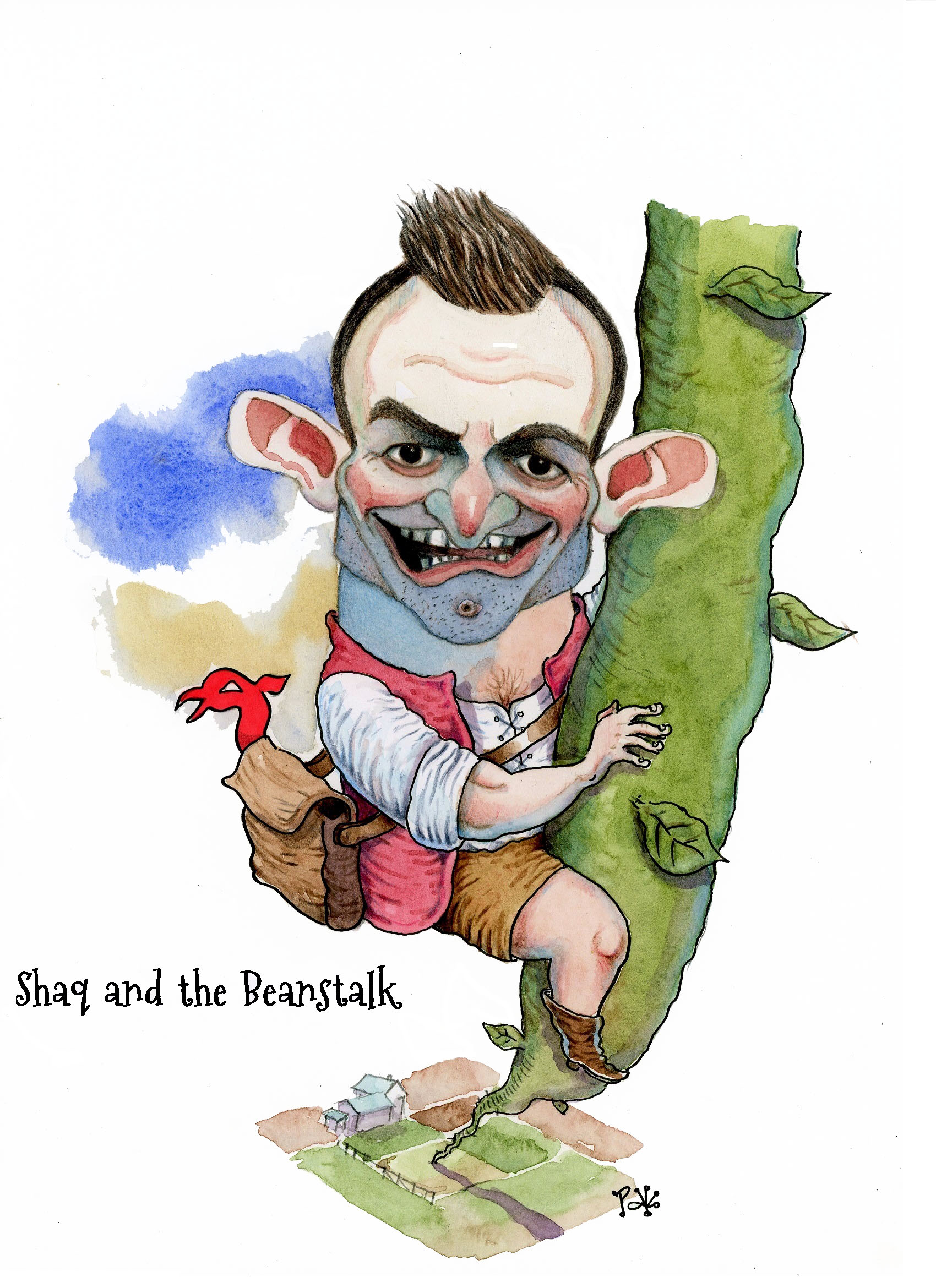 Shaq And The Beanstalk - Toons Mag