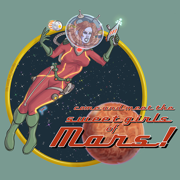 Sweet Girls Of Mars! - Toons Mag