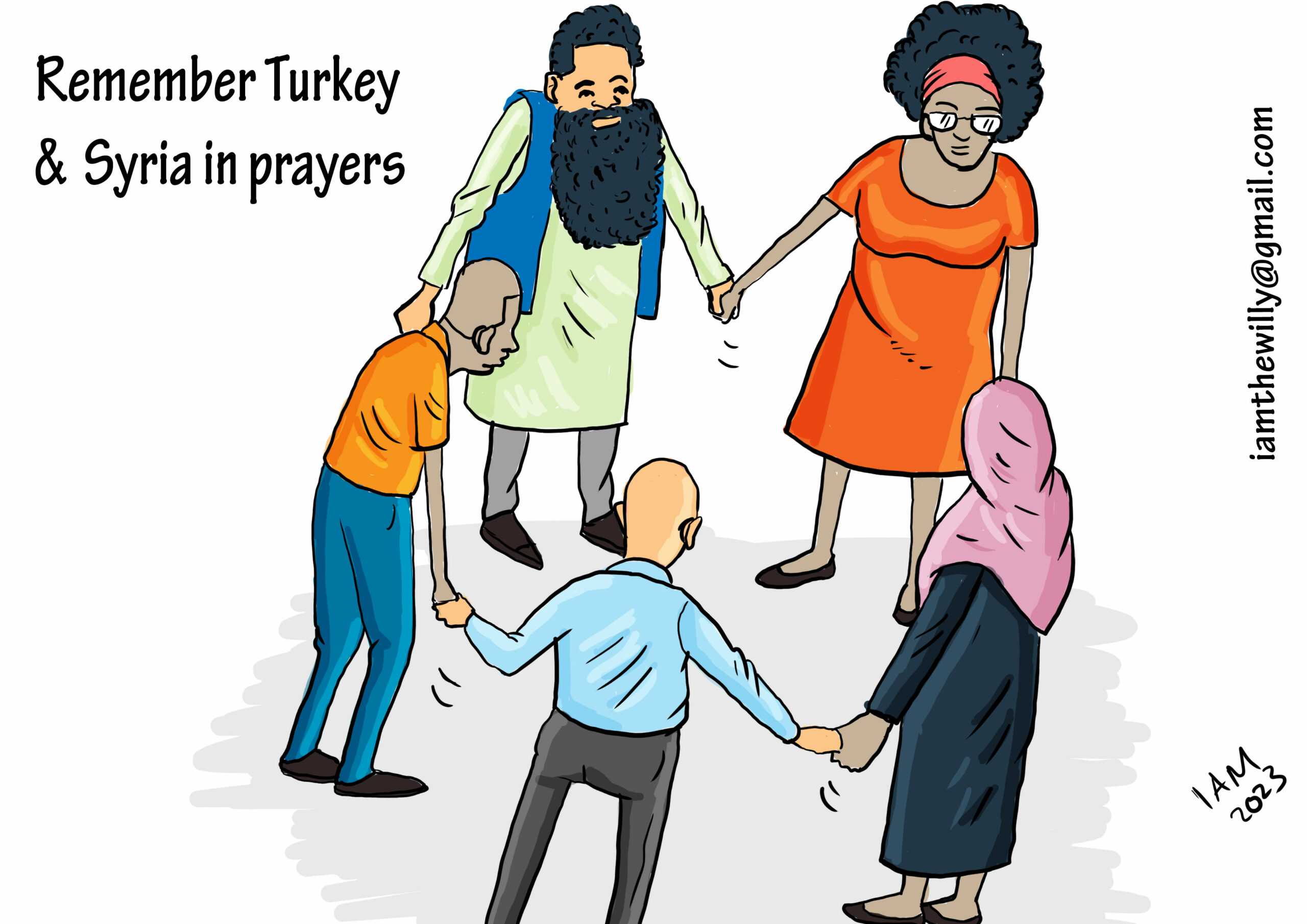Praying For Turkey And Syria - Toons Mag