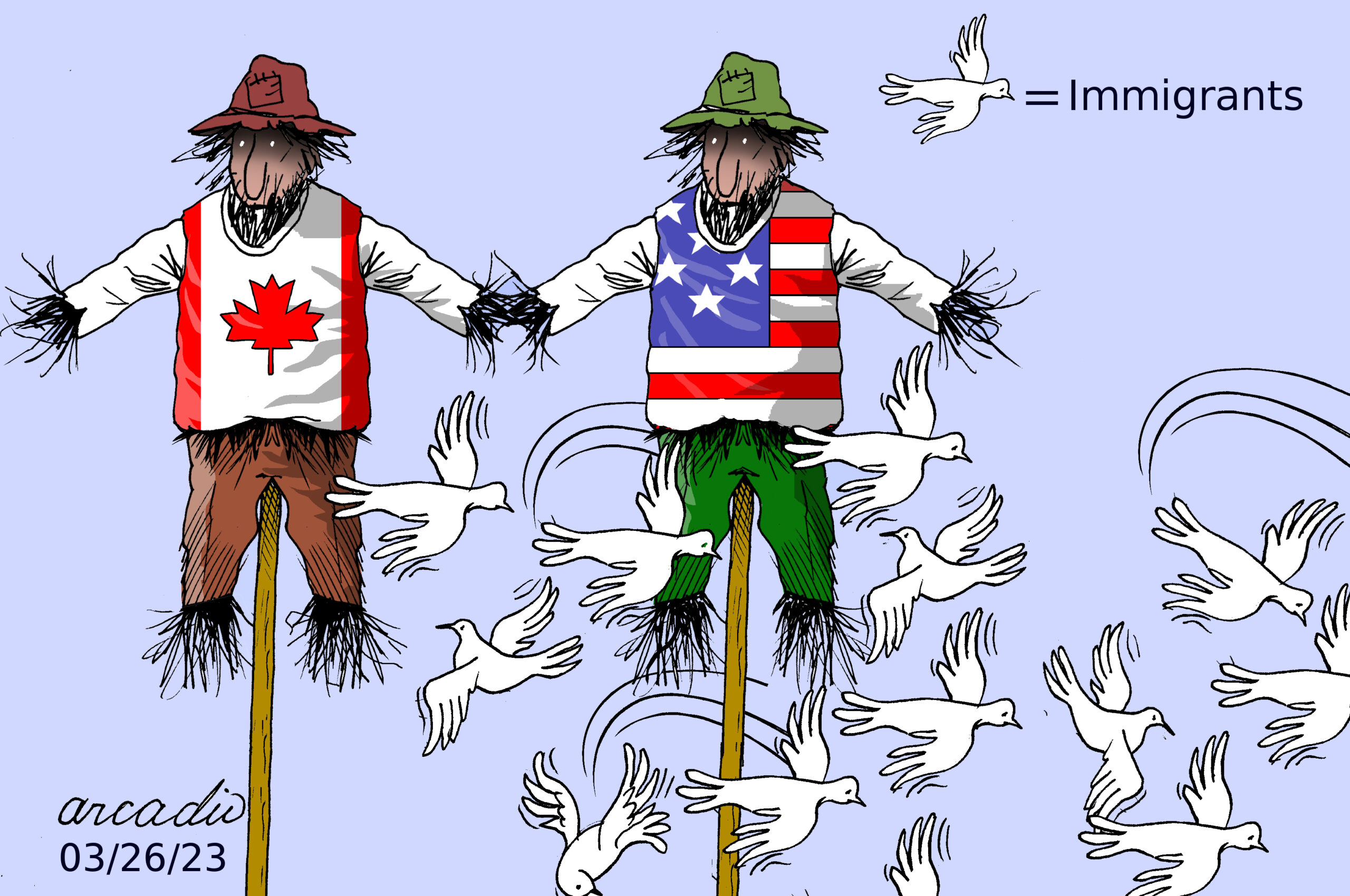 New Immigration Policies Of The USA And Canada - Toons Mag