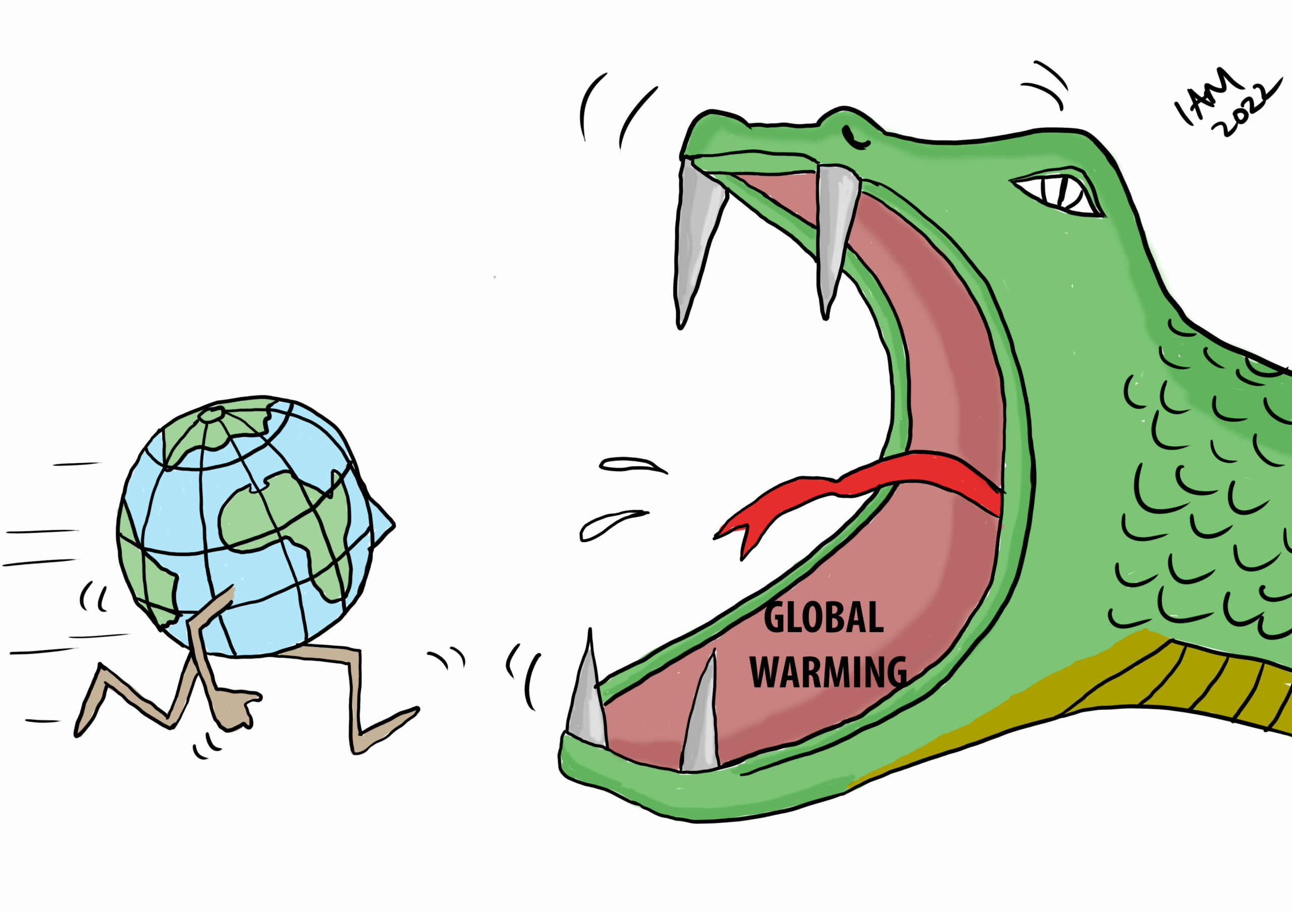 The Earth And Global Warming - Toons Mag
