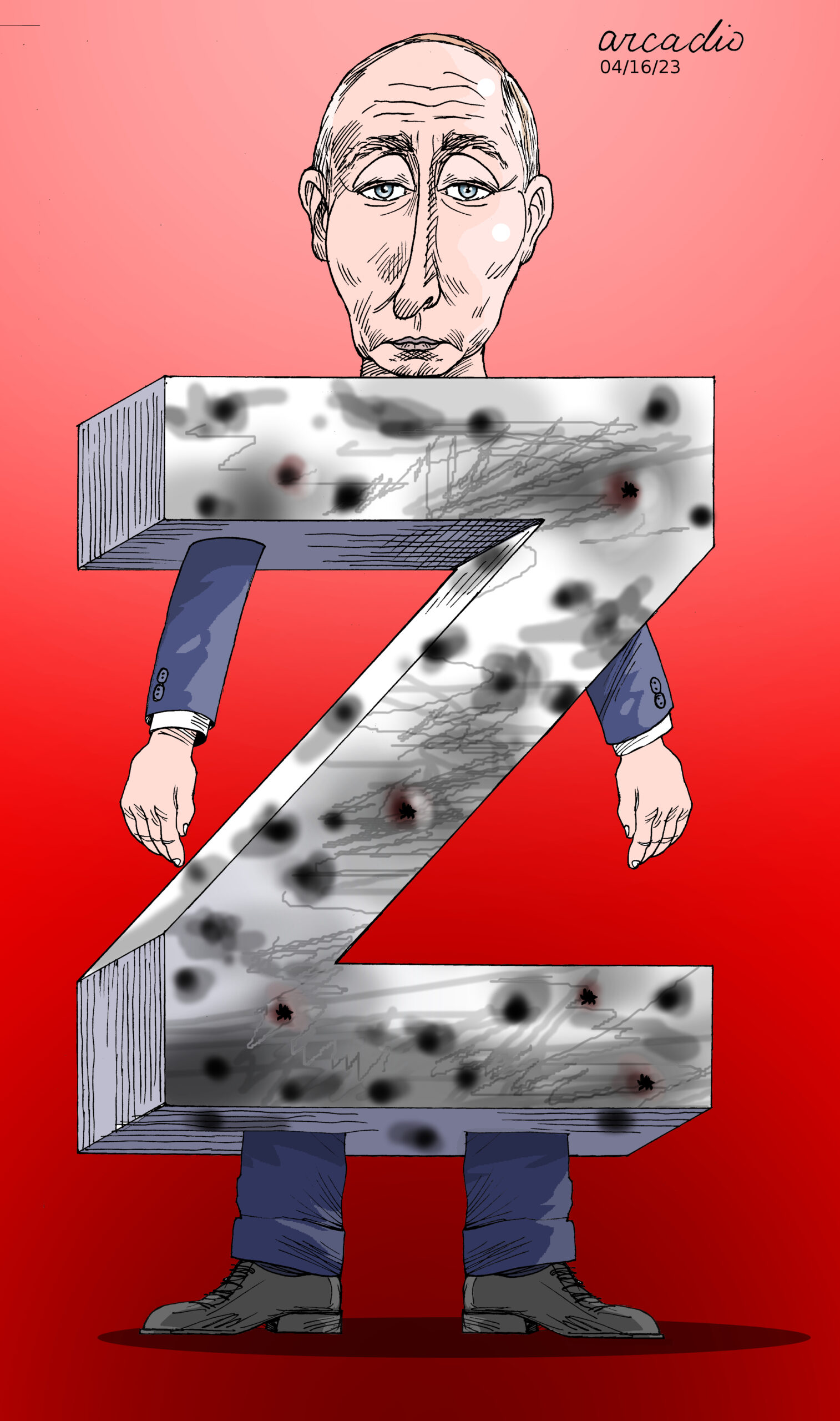 The Symbol Of Putin. - Toons Mag