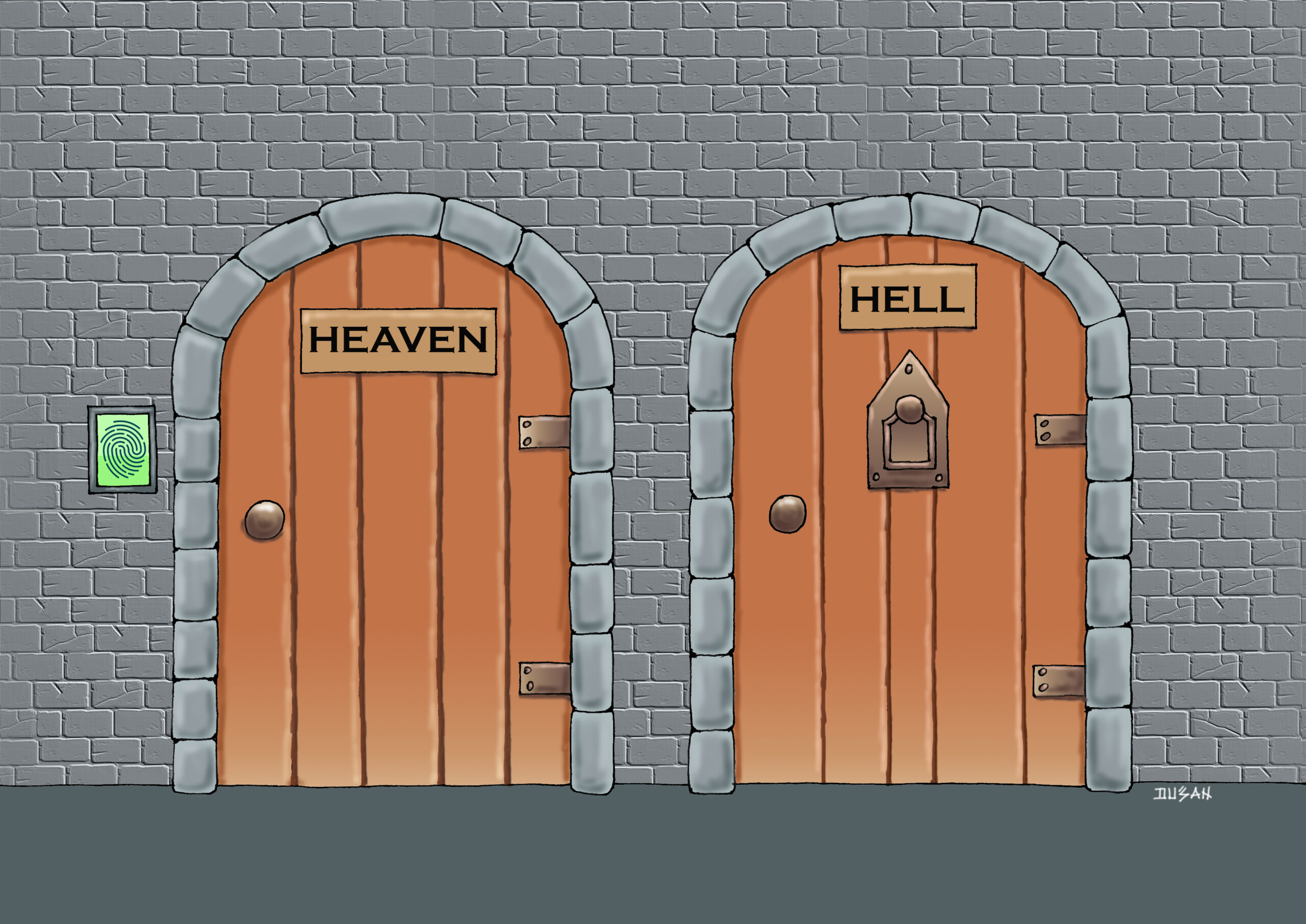 Heaven And Hell - Toons Mag