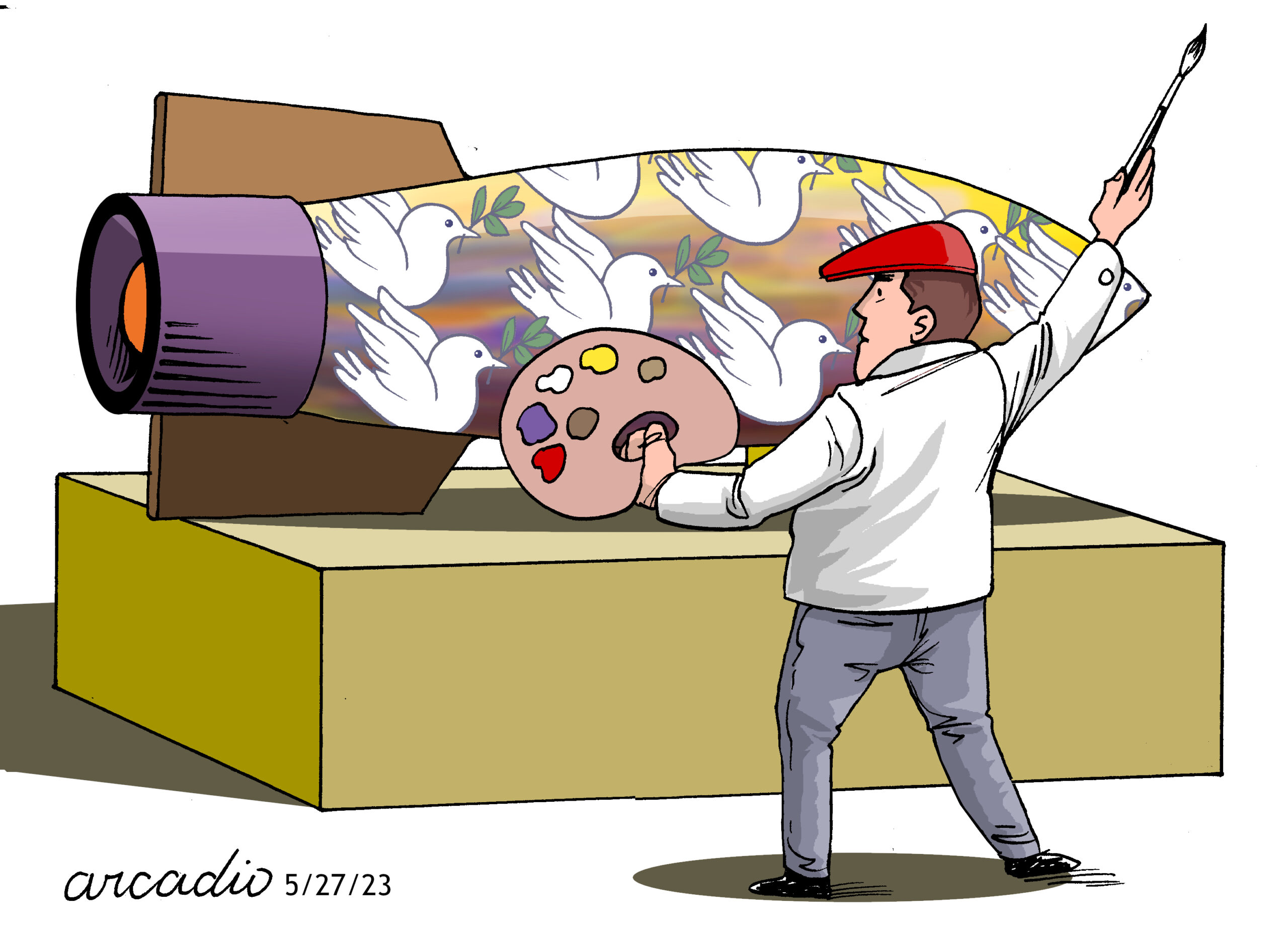 Utopia Of Peace - Toons Mag