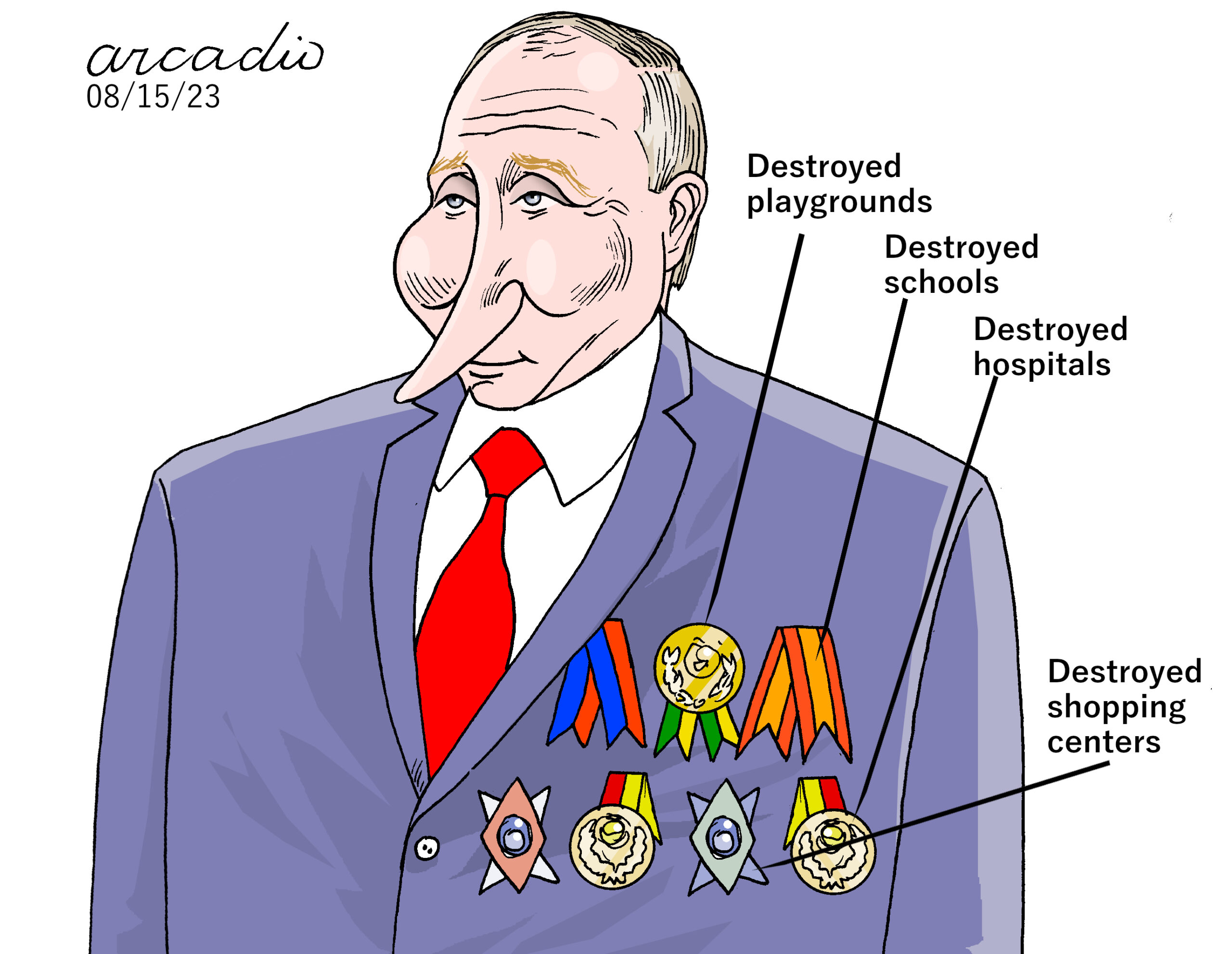 Vladimir Putin - Toons Mag
