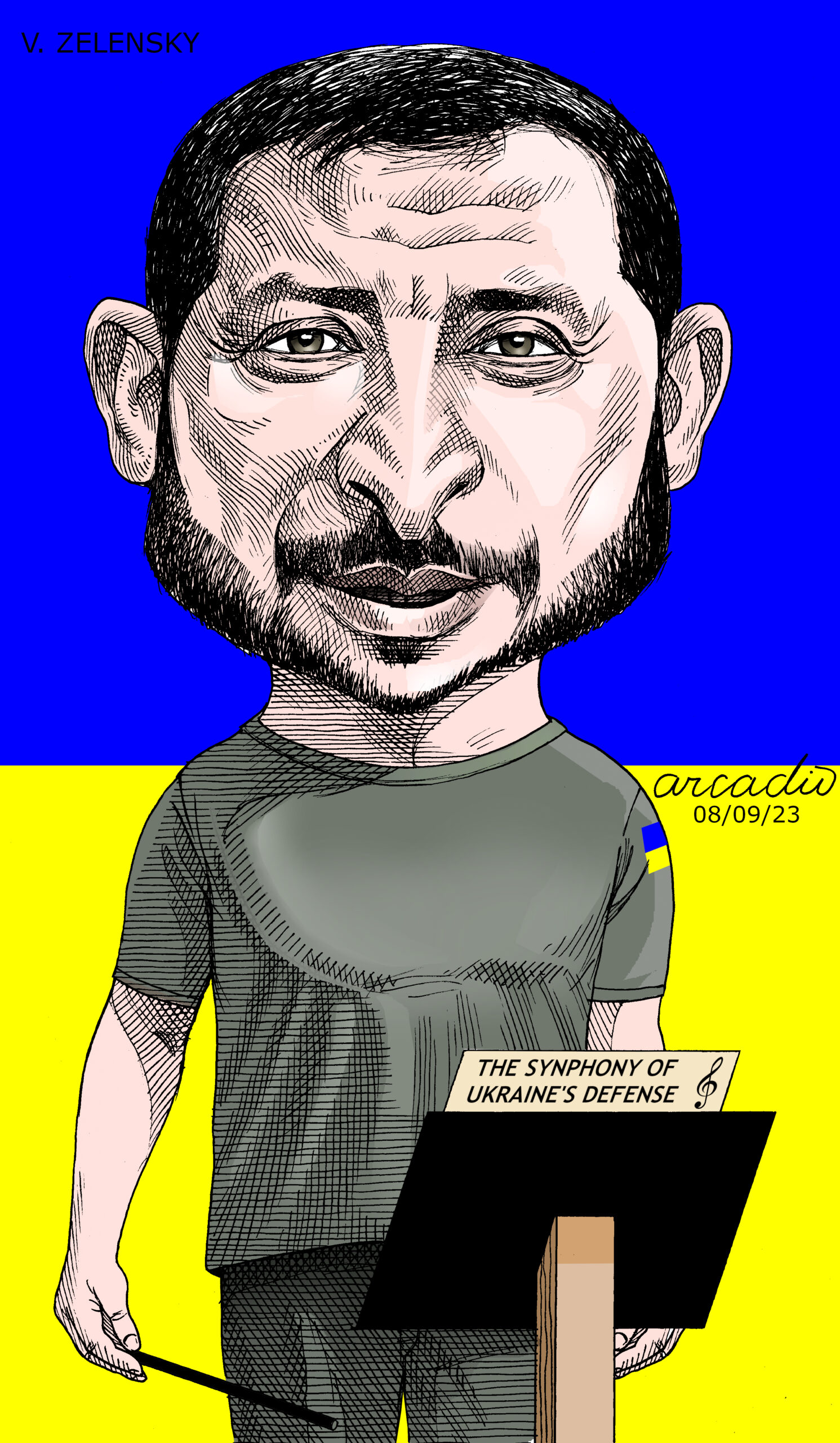 Volodimir Zelensky - Toons Mag