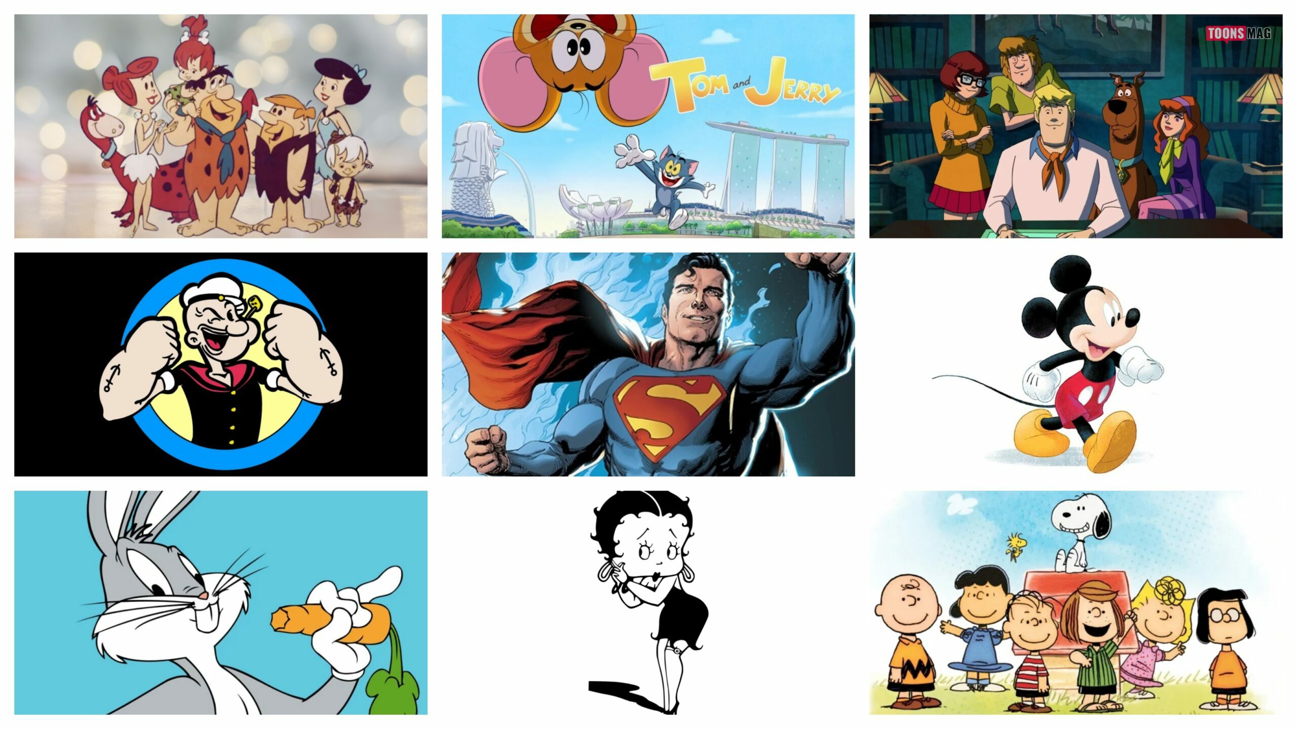 The 20 Iconic Cartoon Characters Of The 20th Century - Toons Mag