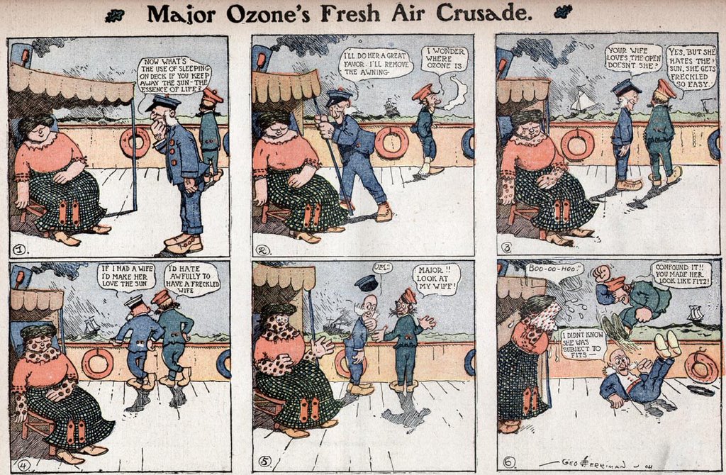 Major Ozone's Fresh Air Crusade (1904-1906): A Whimsical Journey Into ...