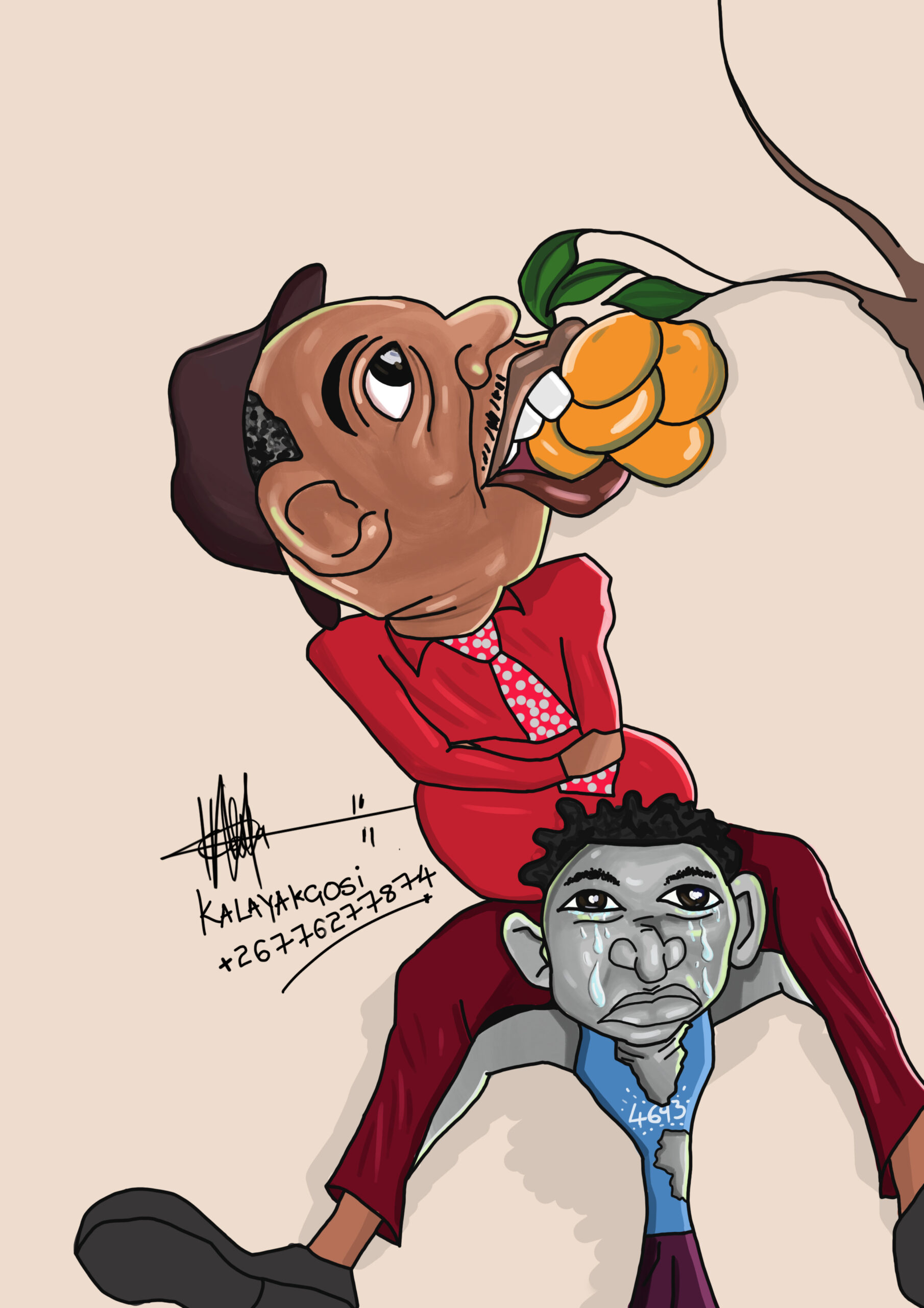 Poor, Poor Man. Rich, Rich Man Cares Only For Riches - Toons Mag