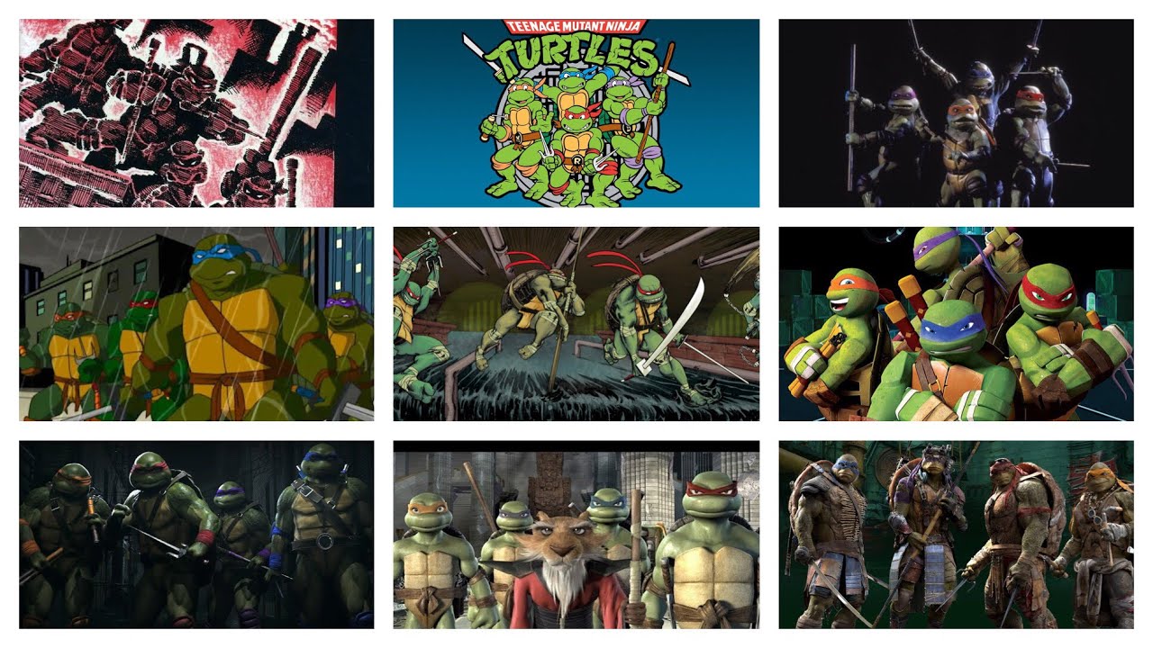 The Evolution Of The Teenage Mutant Ninja Turtles: From Comics To ...